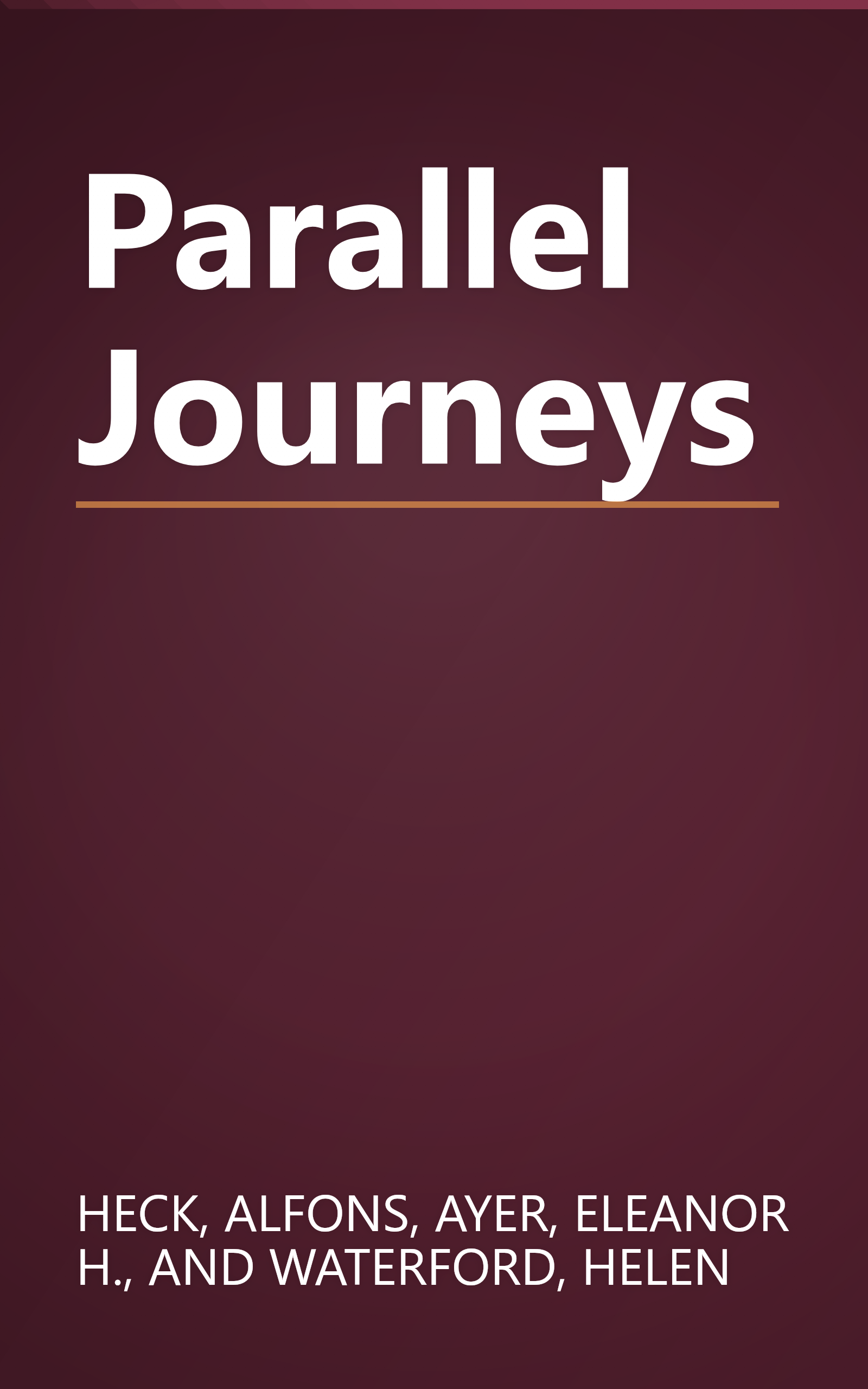 Parallel Journeys book cover