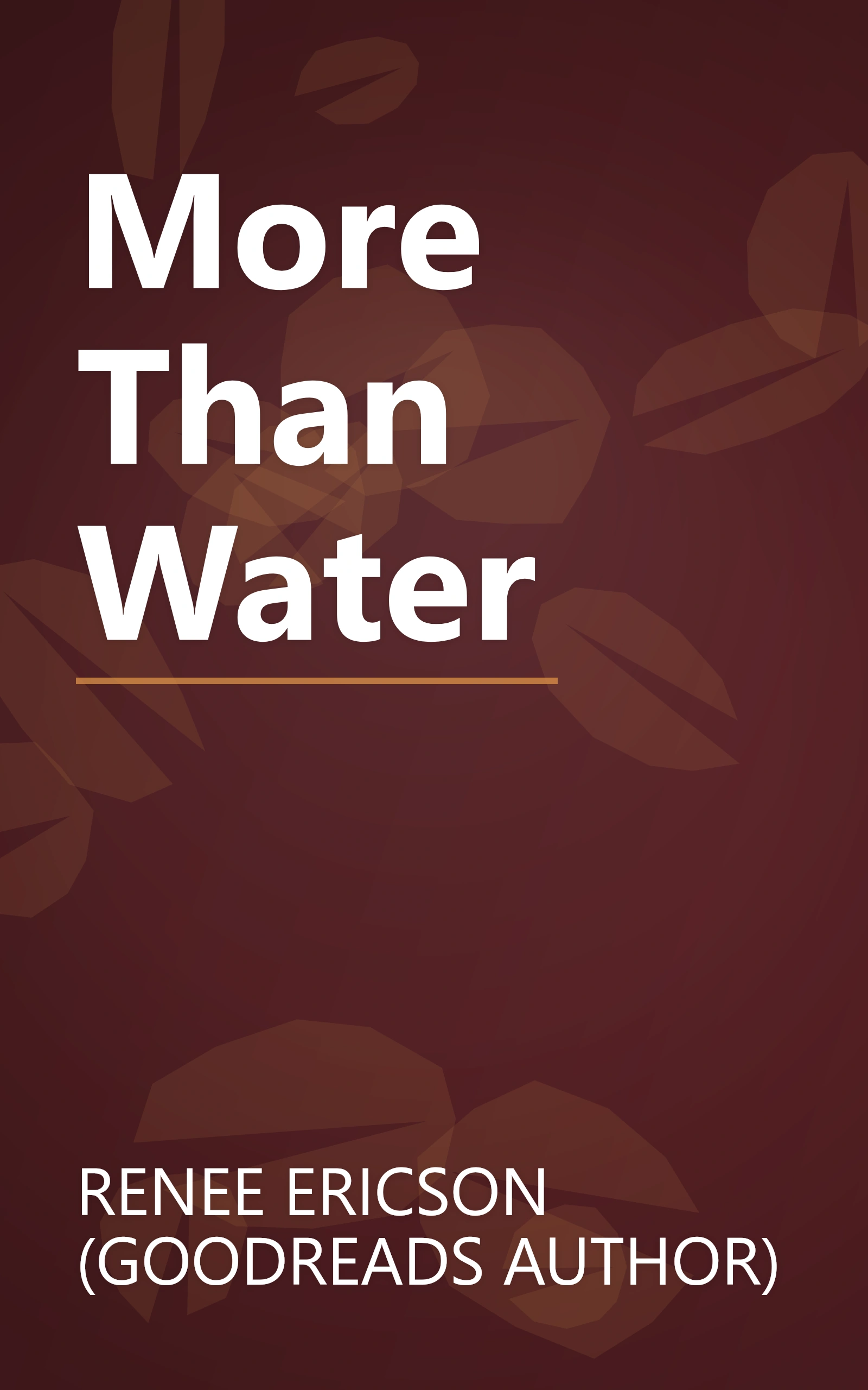 More Than Water book cover