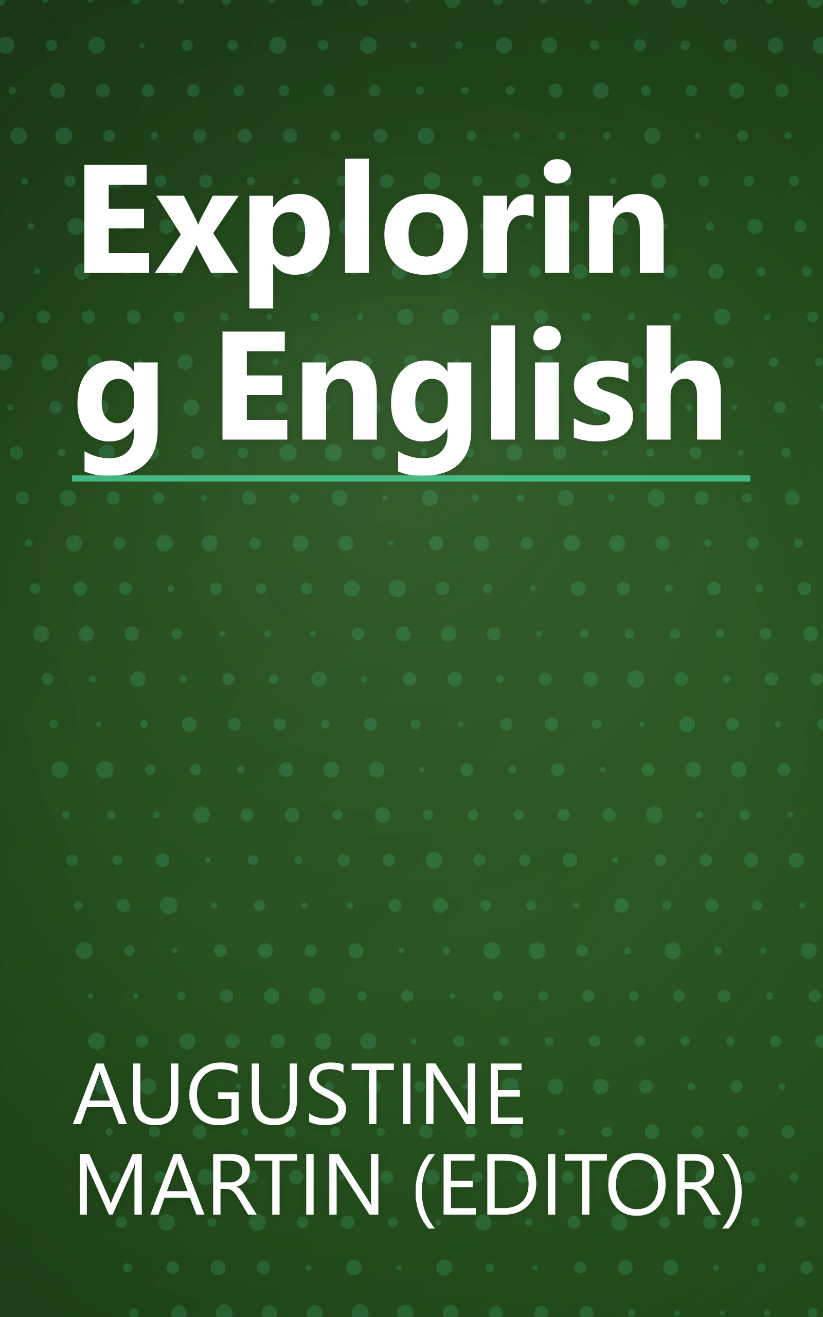 Exploring English book cover