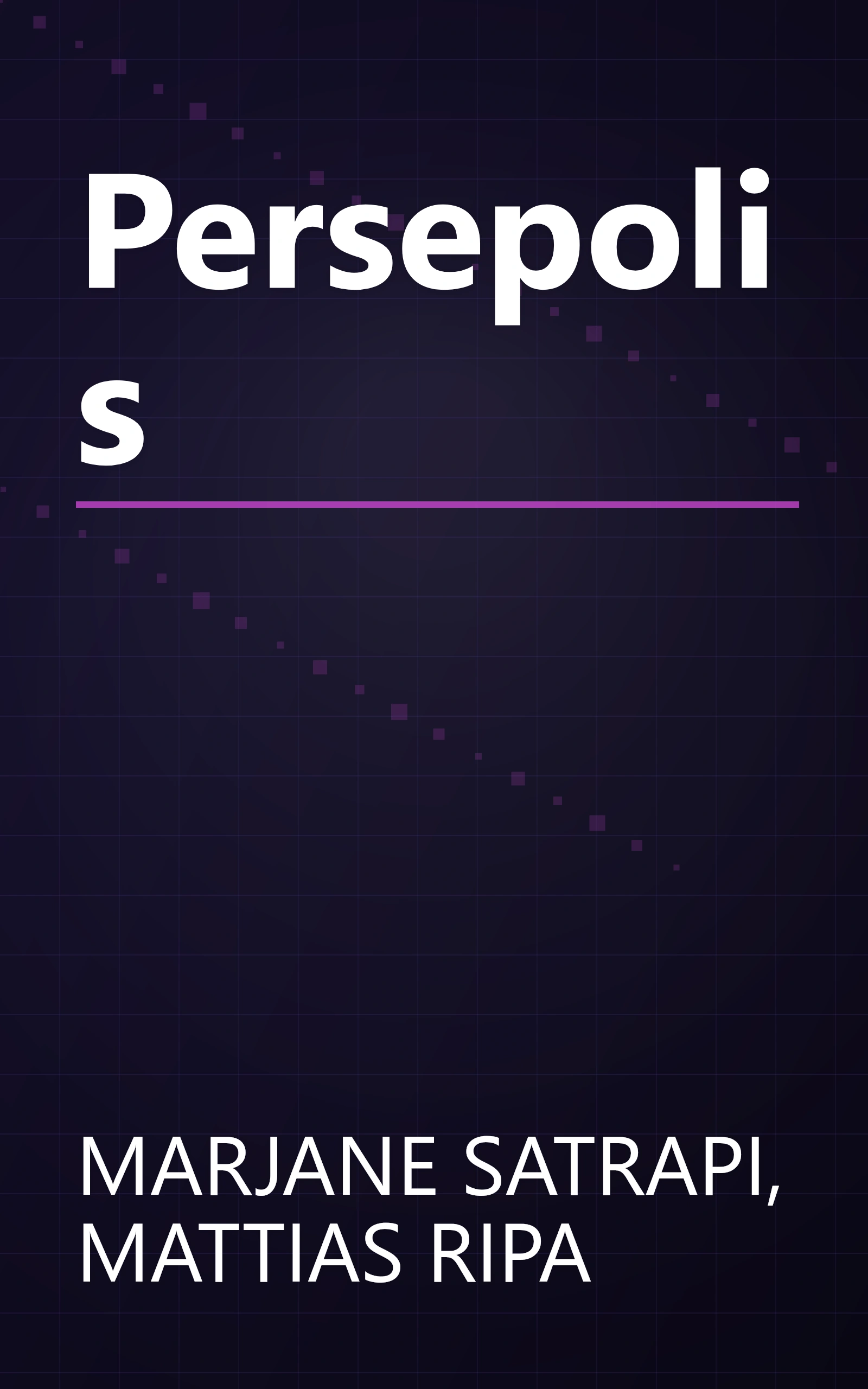 Persepolis book cover