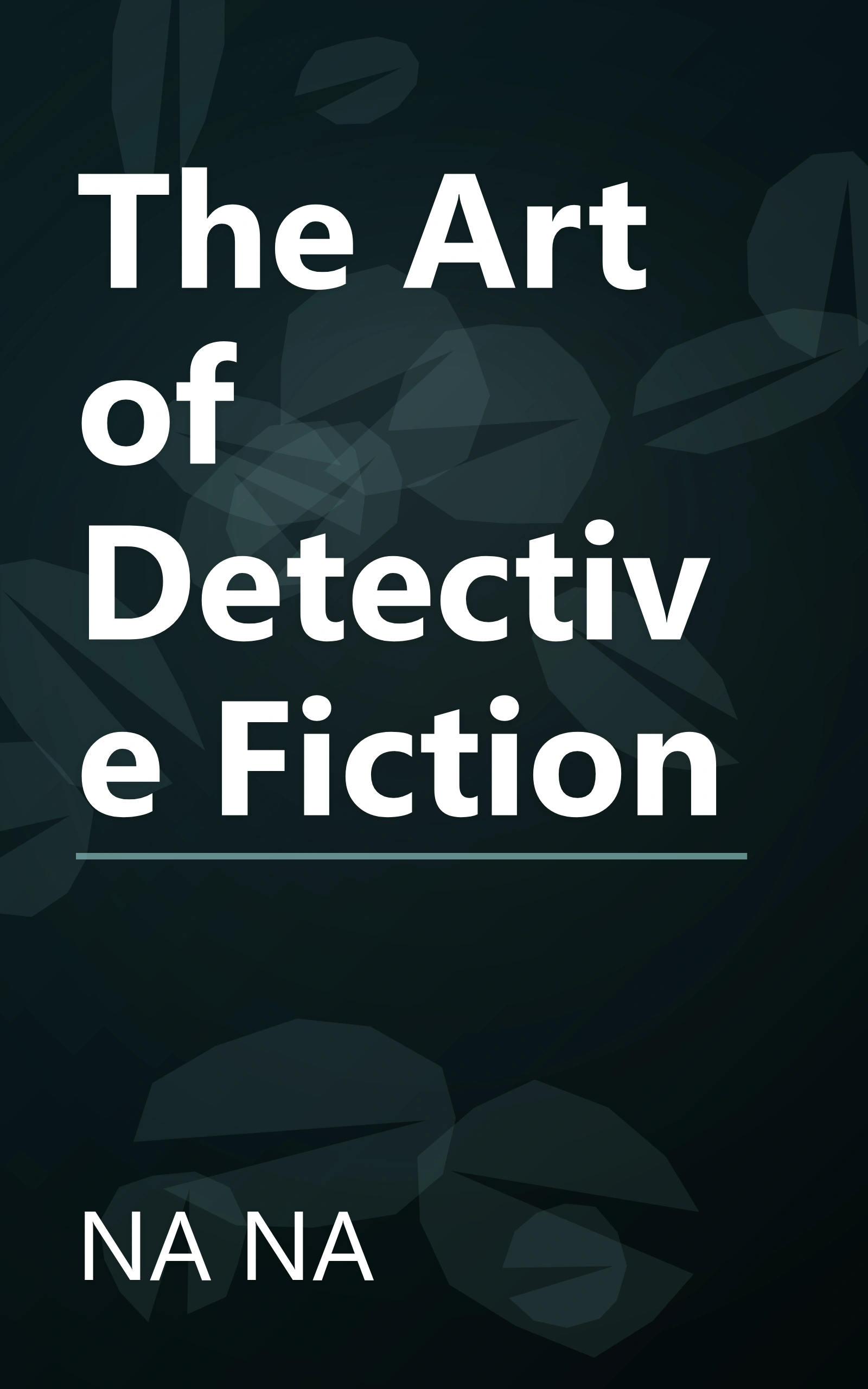 The Art of Detective Fiction book cover