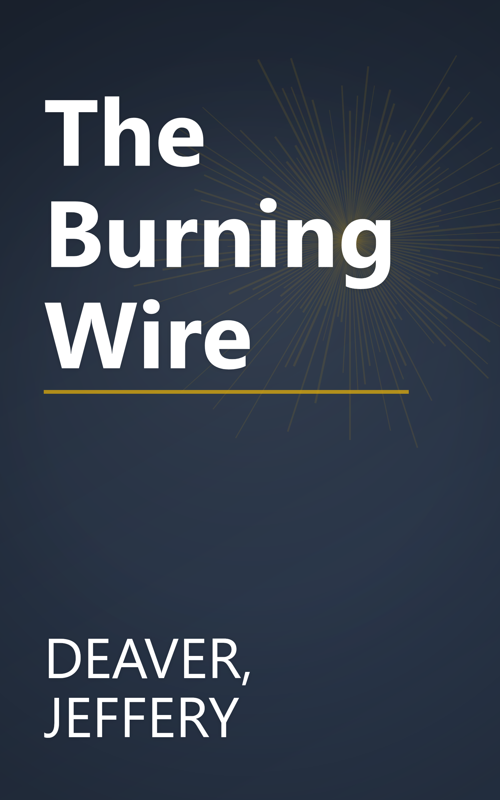 The Burning Wire book cover