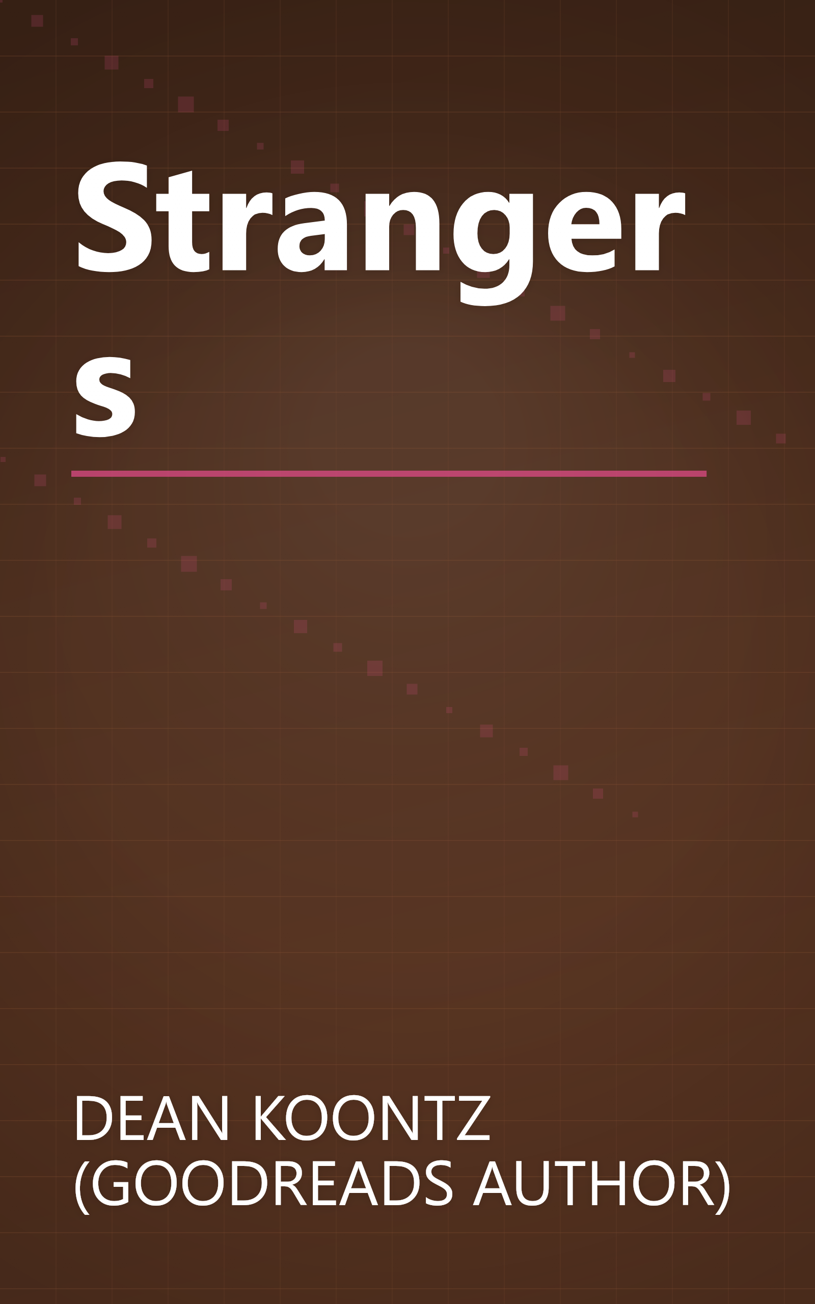 Strangers book cover