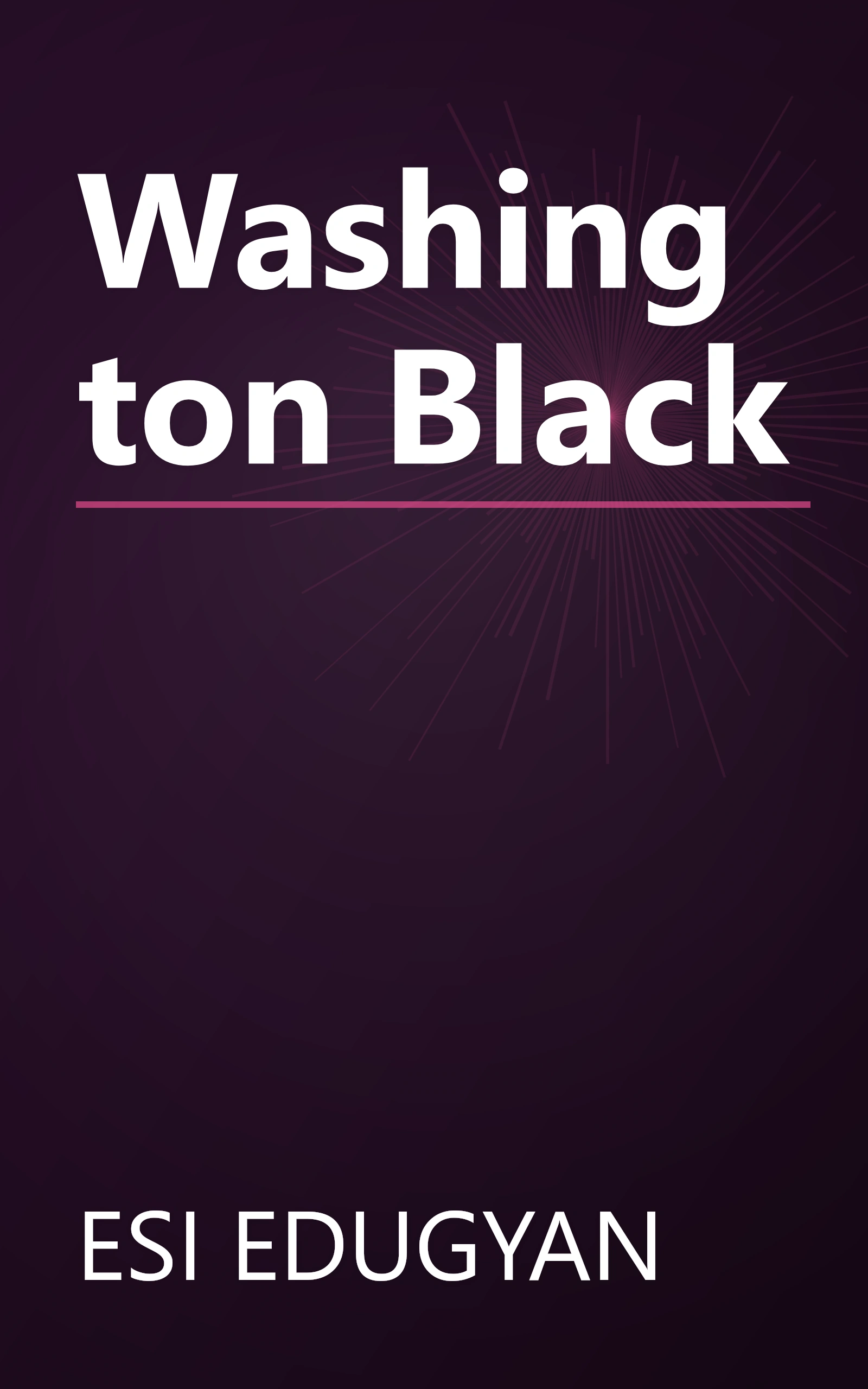 Washington Black book cover
