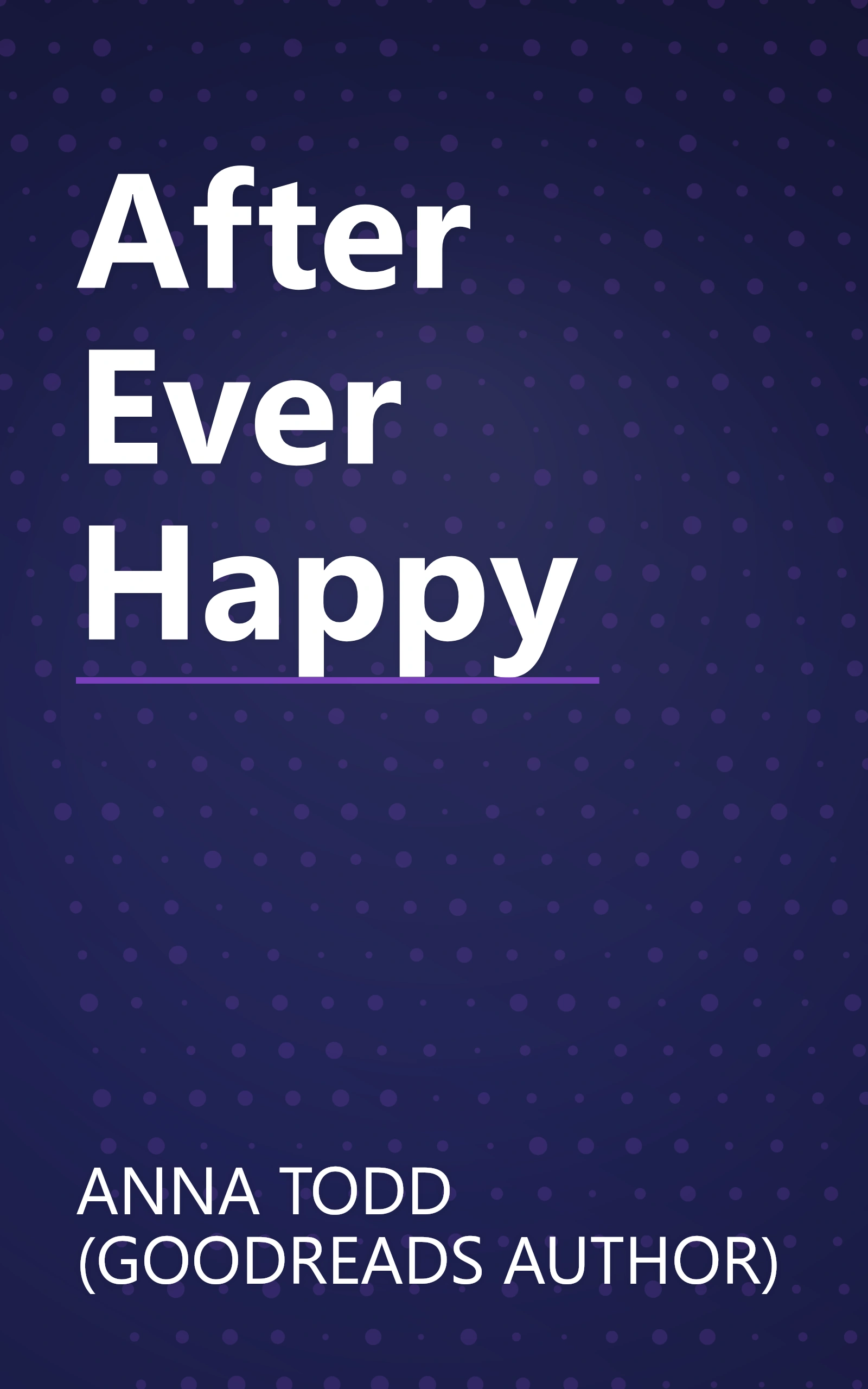 After Ever Happy book cover