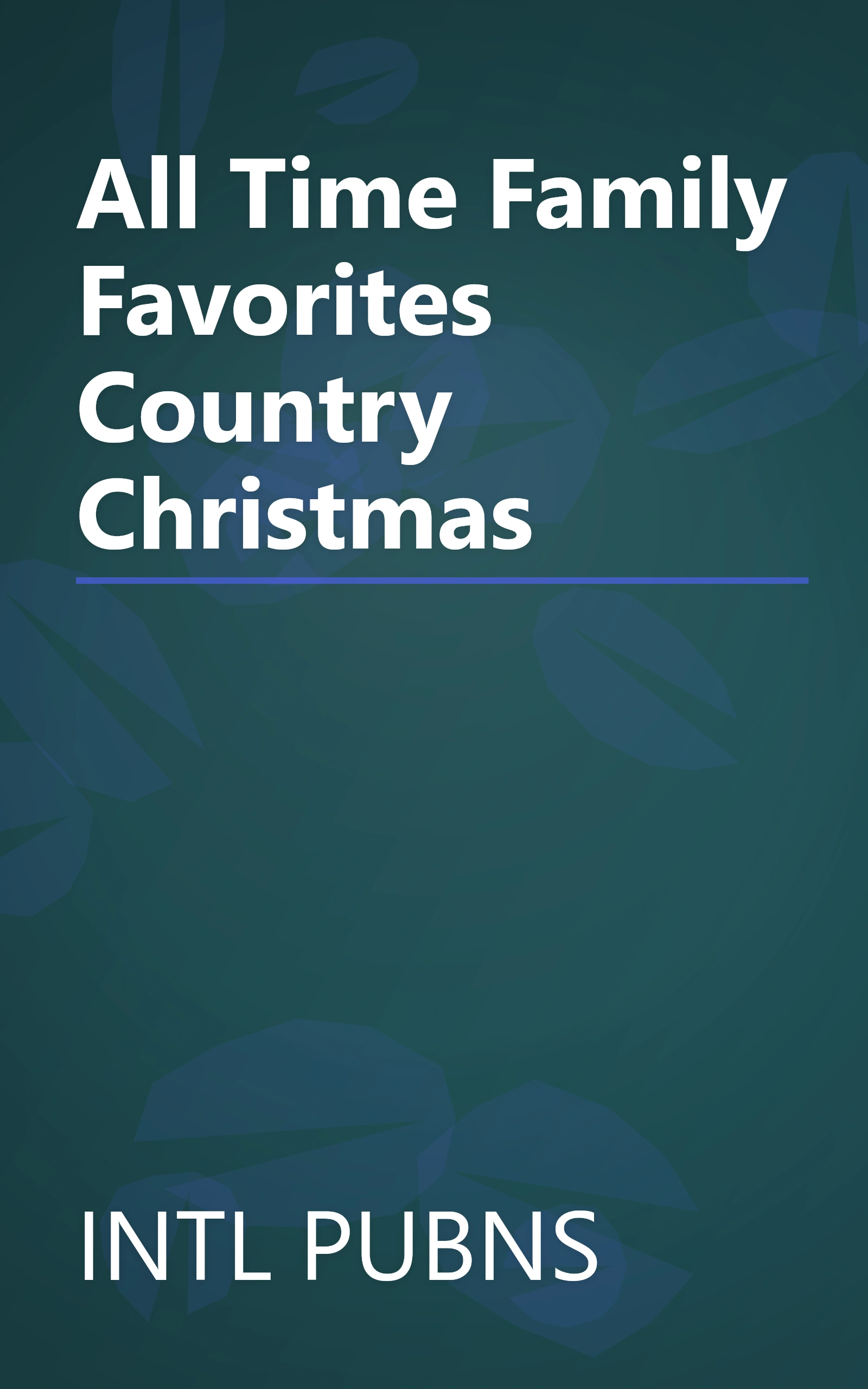 All Time Family Favorites Country Christmas book cover
