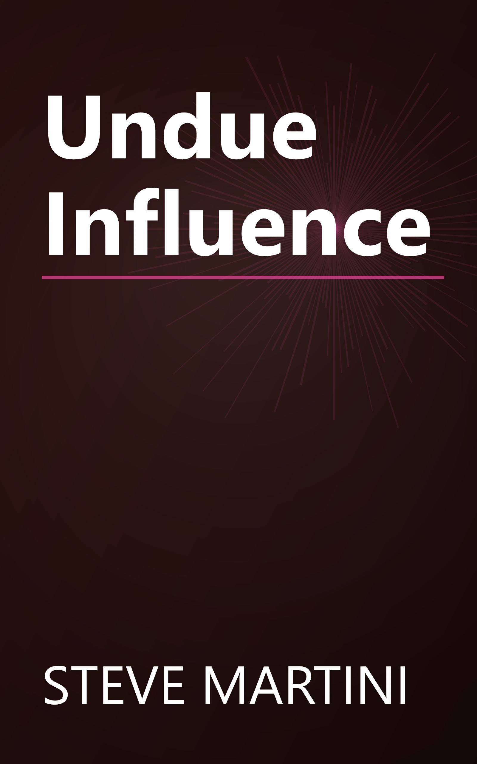 Undue Influence book cover