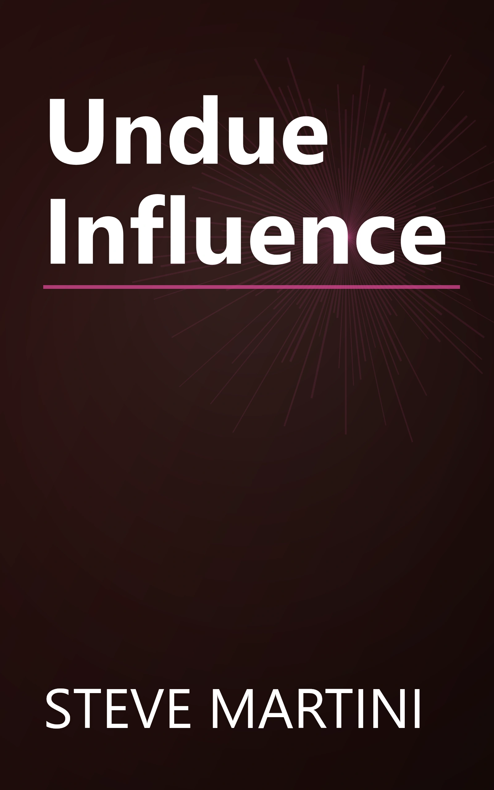 Undue Influence book cover