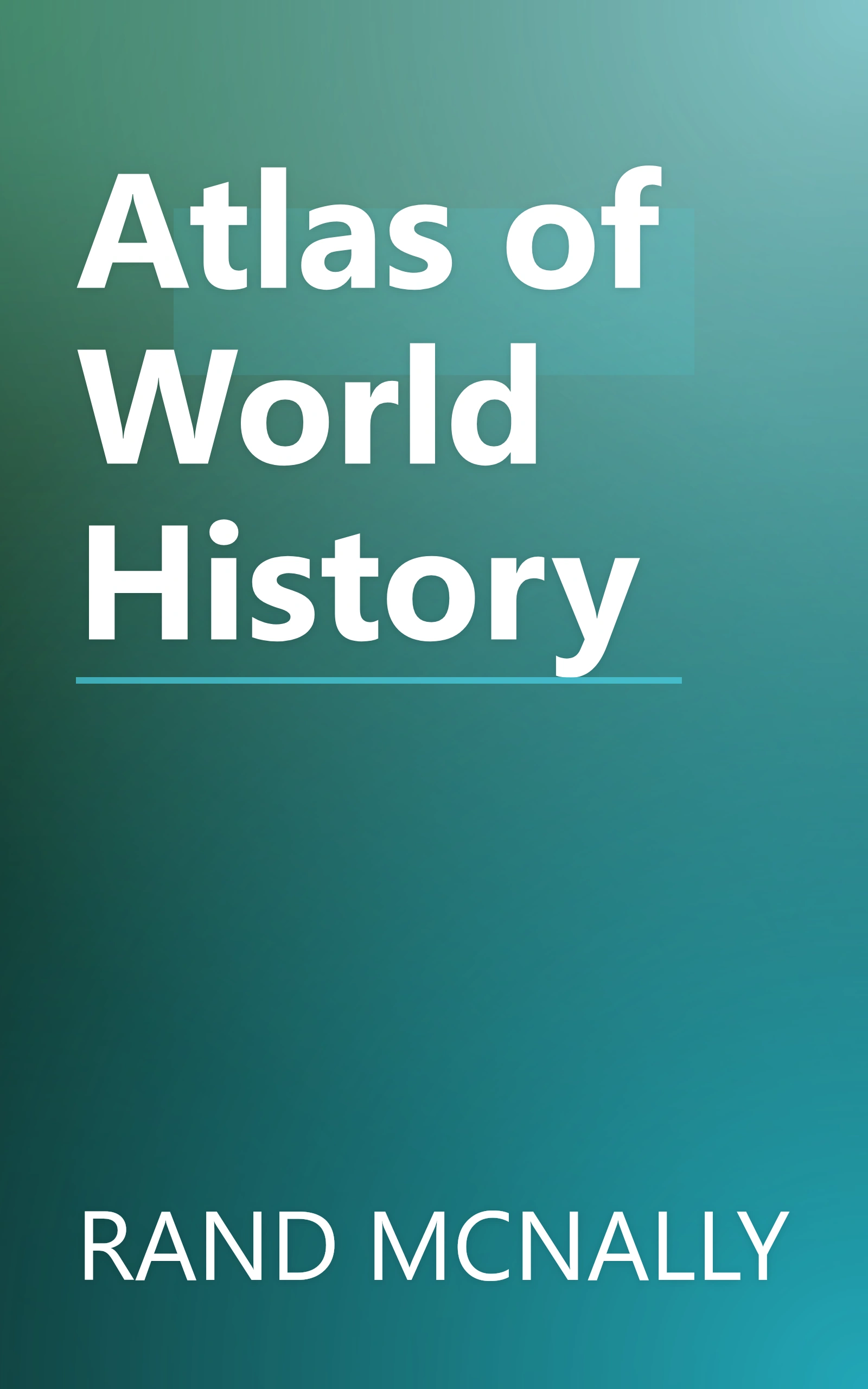 Atlas of World History book cover
