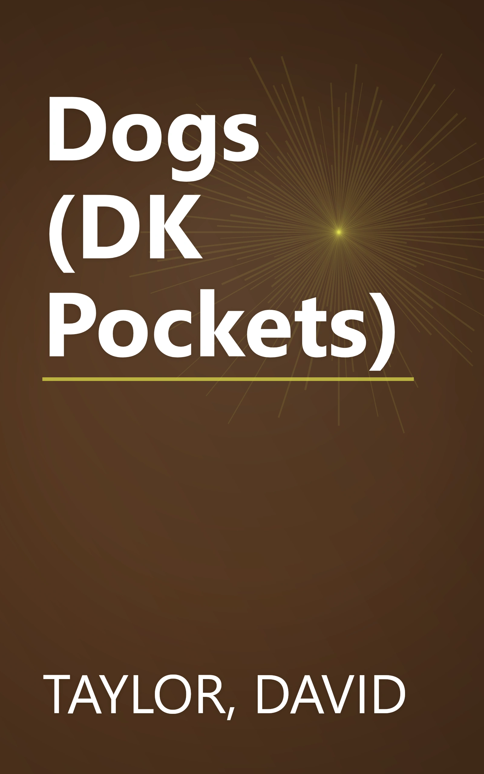 Dogs (DK Pockets) book cover