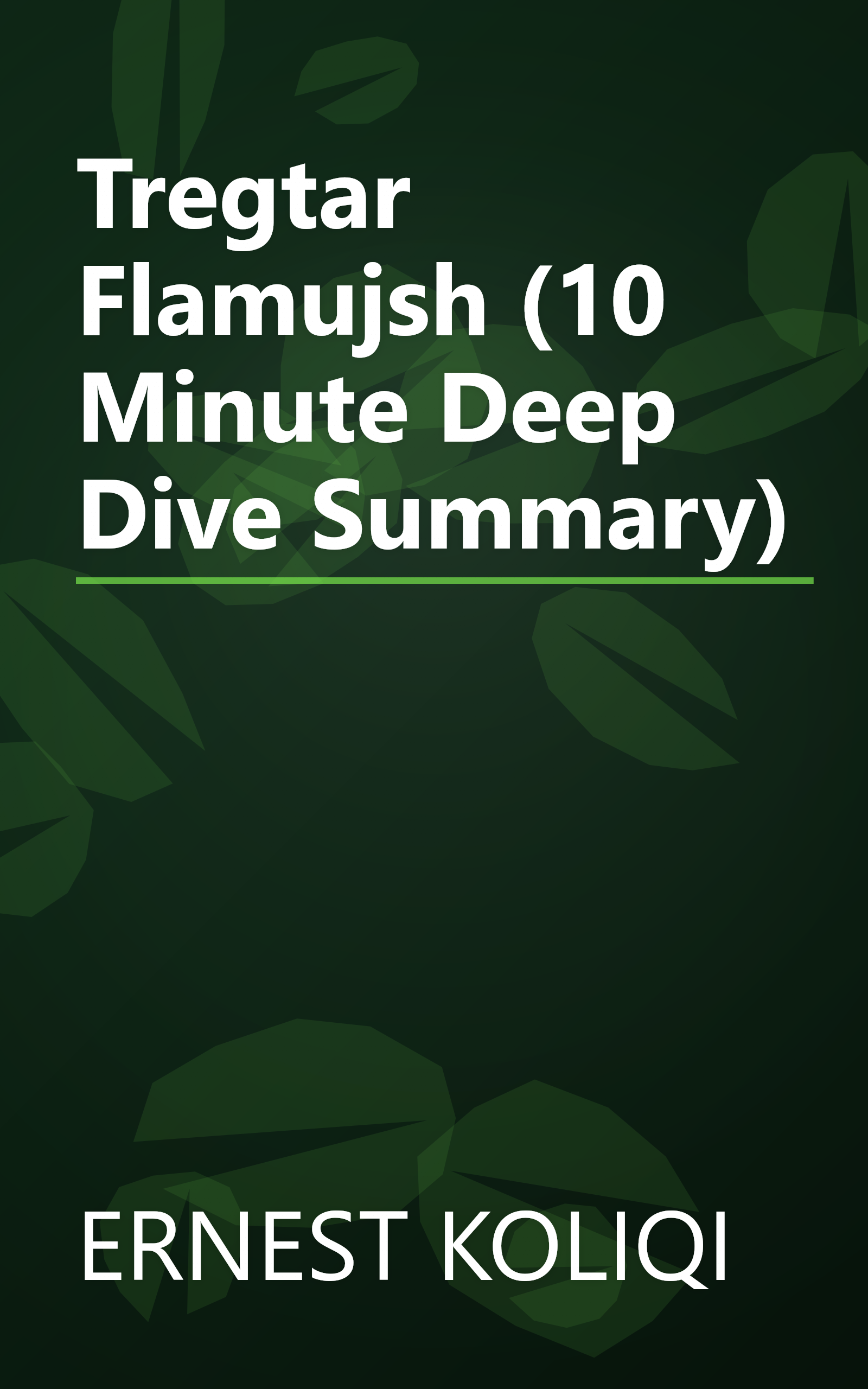 Tregtar Flamujsh (10 Minute   Deep Dive Summary) book cover