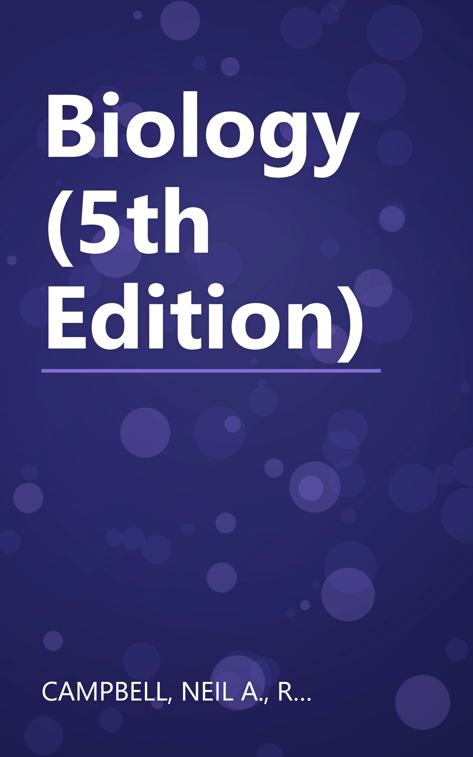Biology (5th Edition) book cover