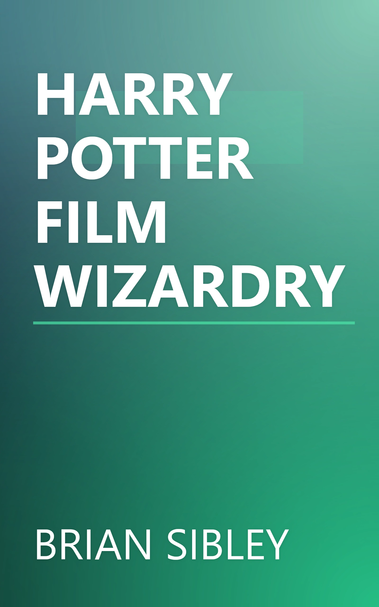 HARRY POTTER FILM WIZARDRY book cover
