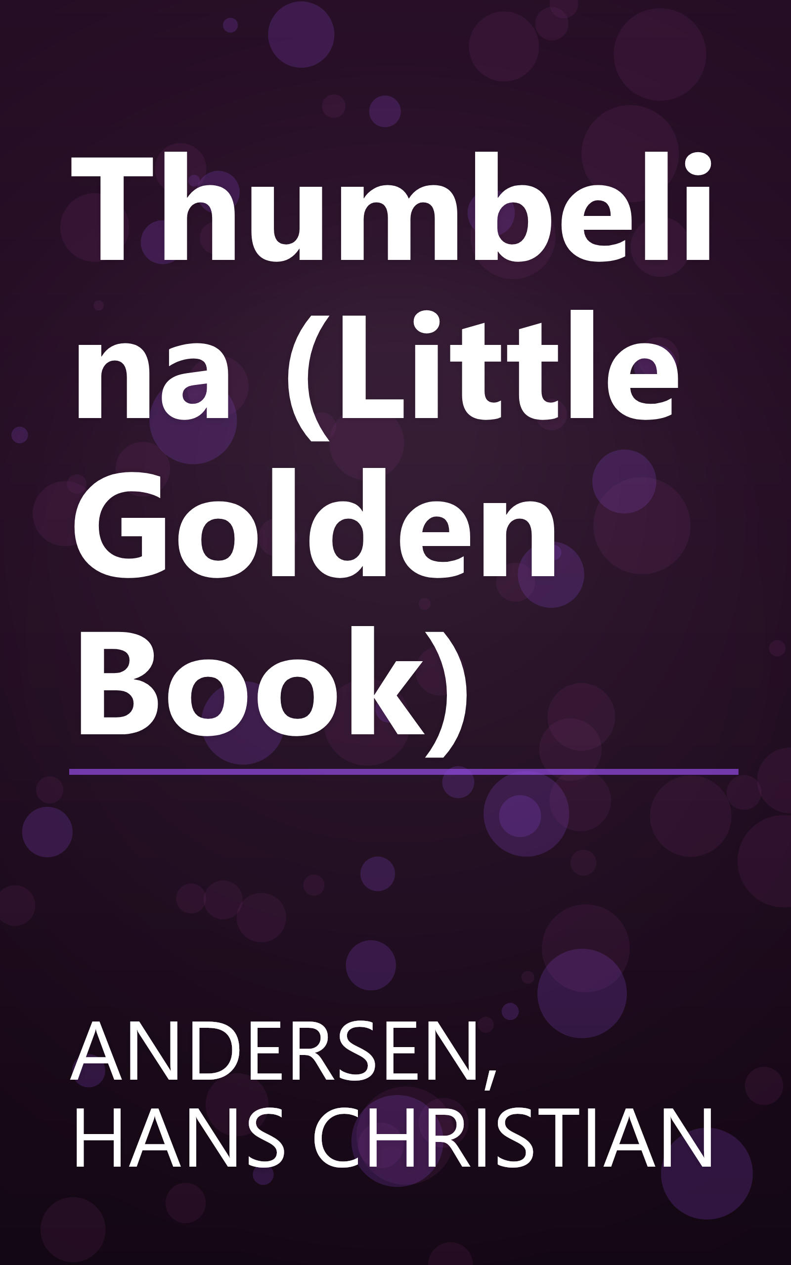 Thumbelina (Little Golden Book) book cover