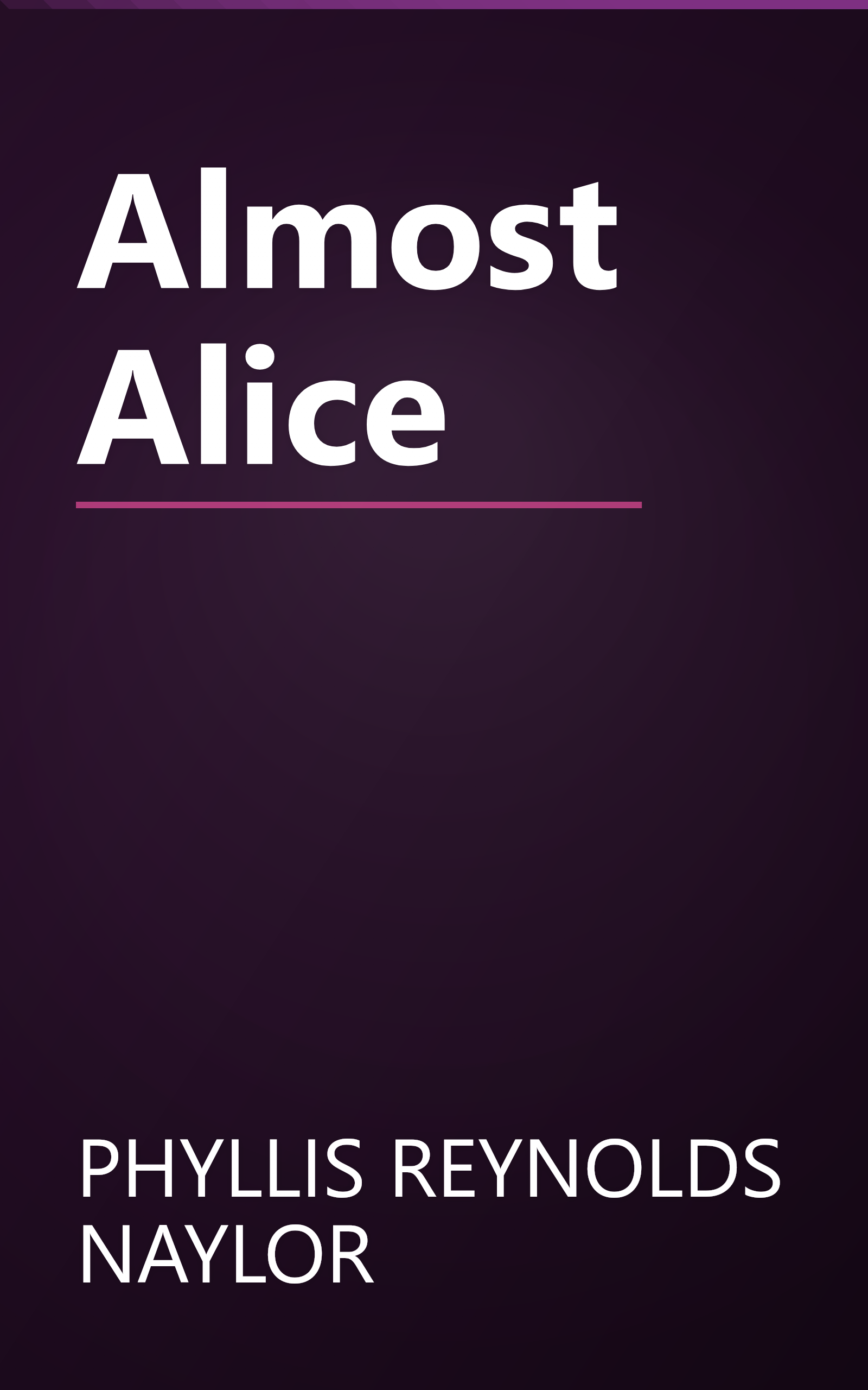 Almost Alice book cover