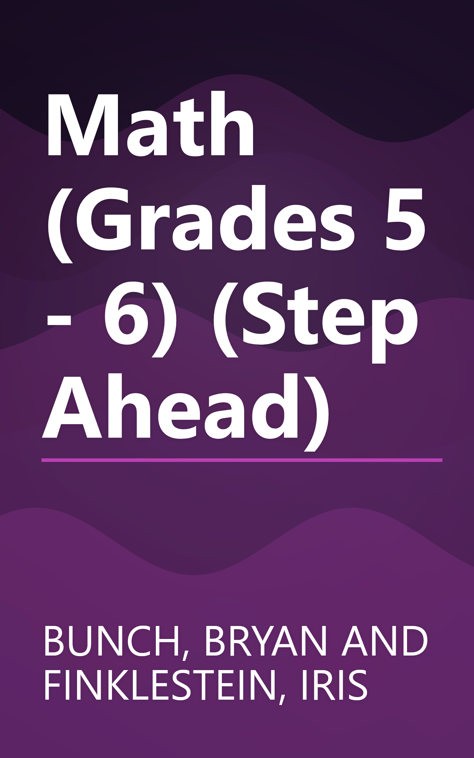Math (Grades 5 - 6) (Step Ahead) book cover