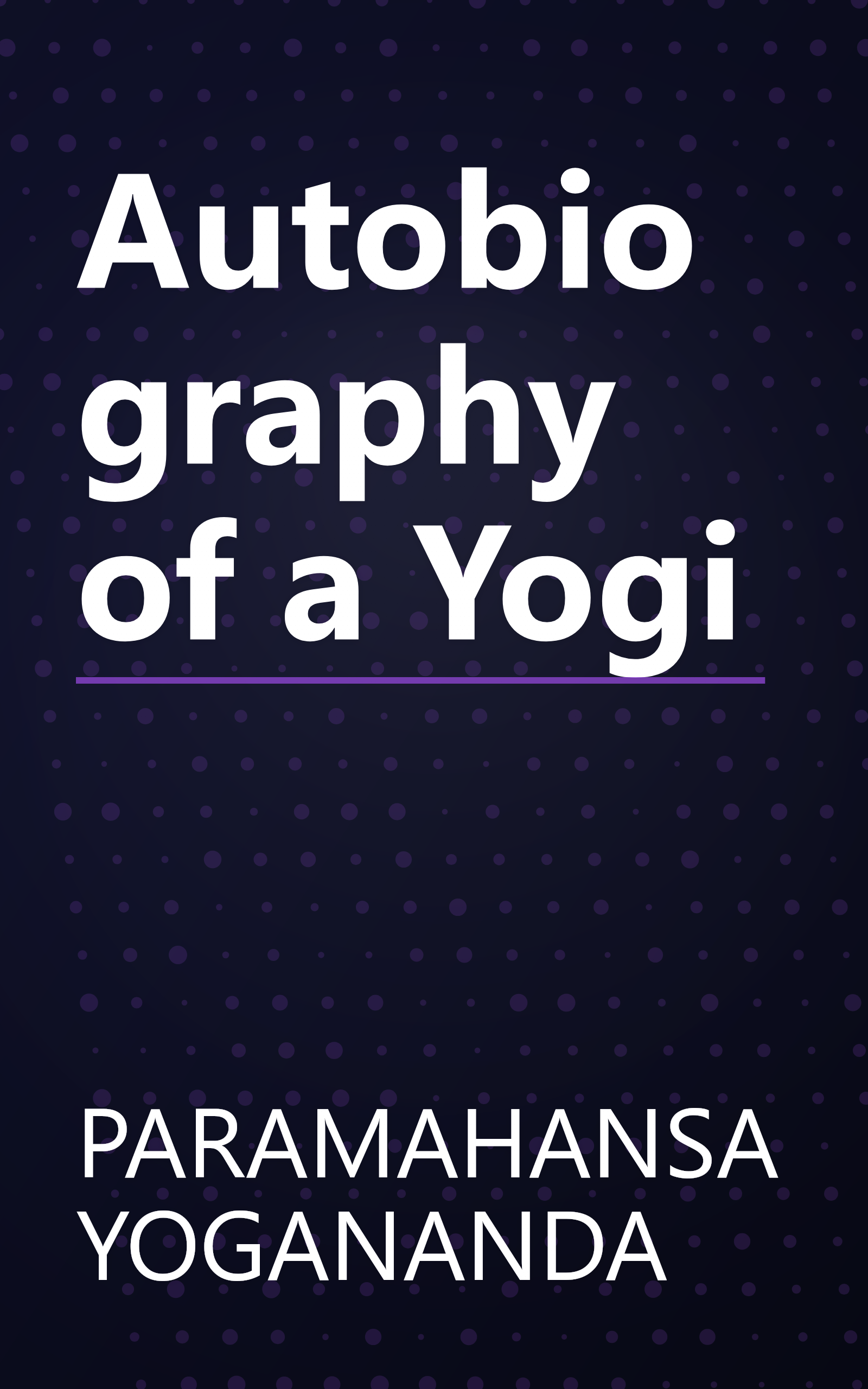 Autobiography of a Yogi book cover
