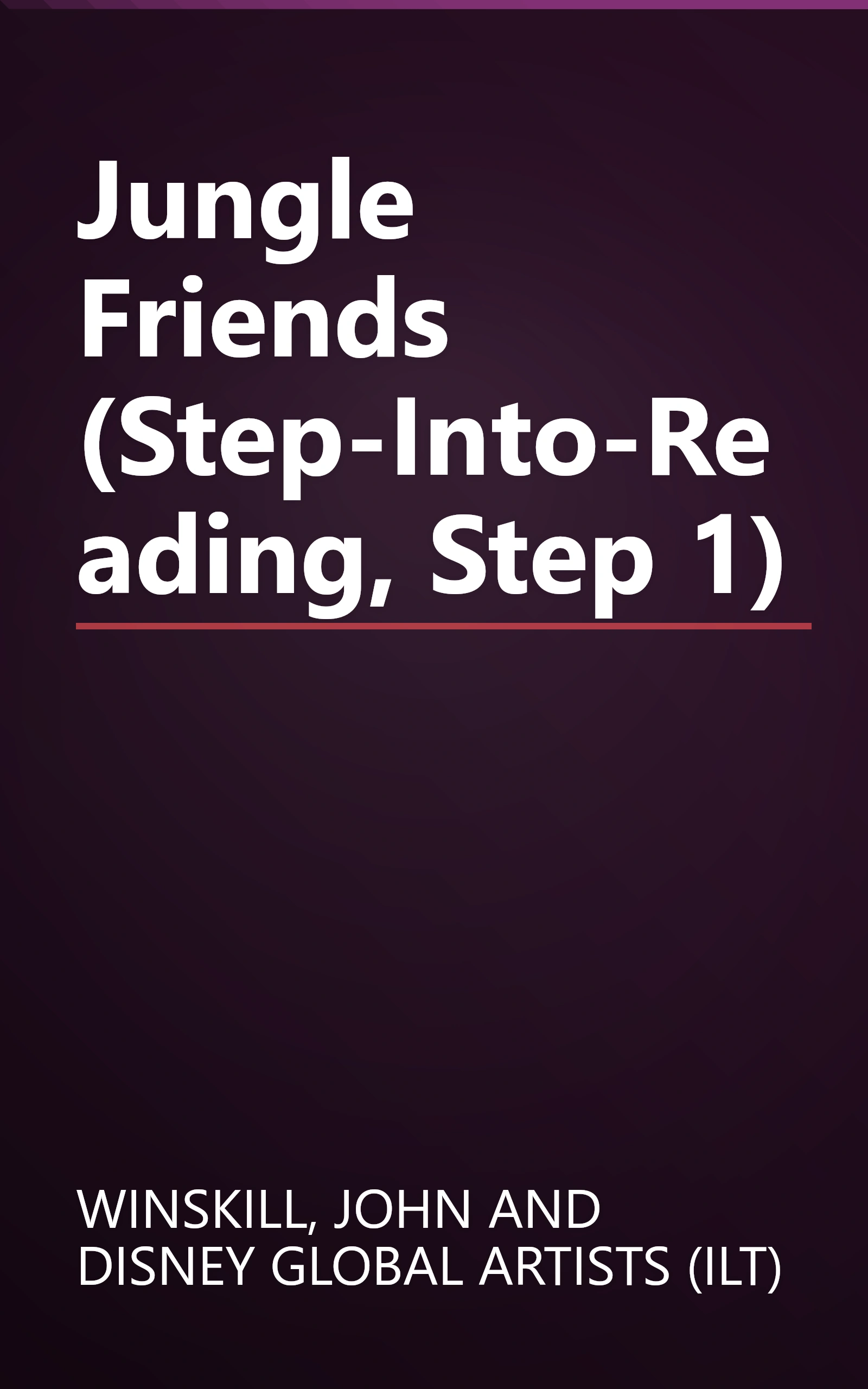 Jungle Friends (Step-Into-Reading, Step 1) book cover