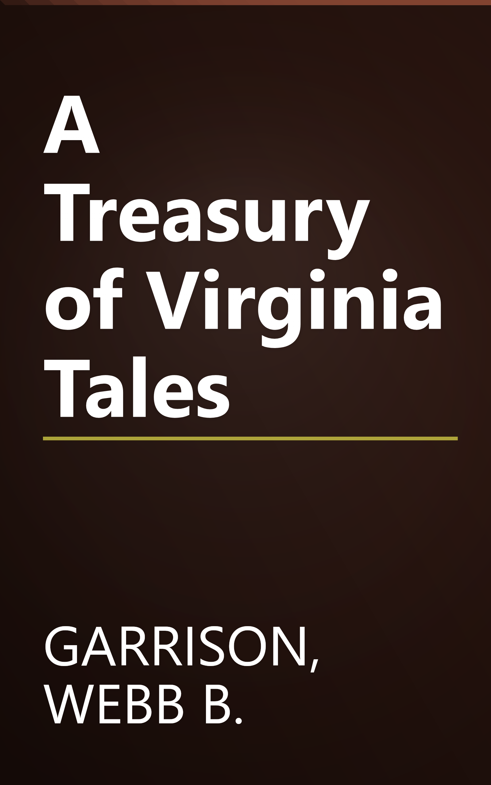 A Treasury of Virginia Tales book cover