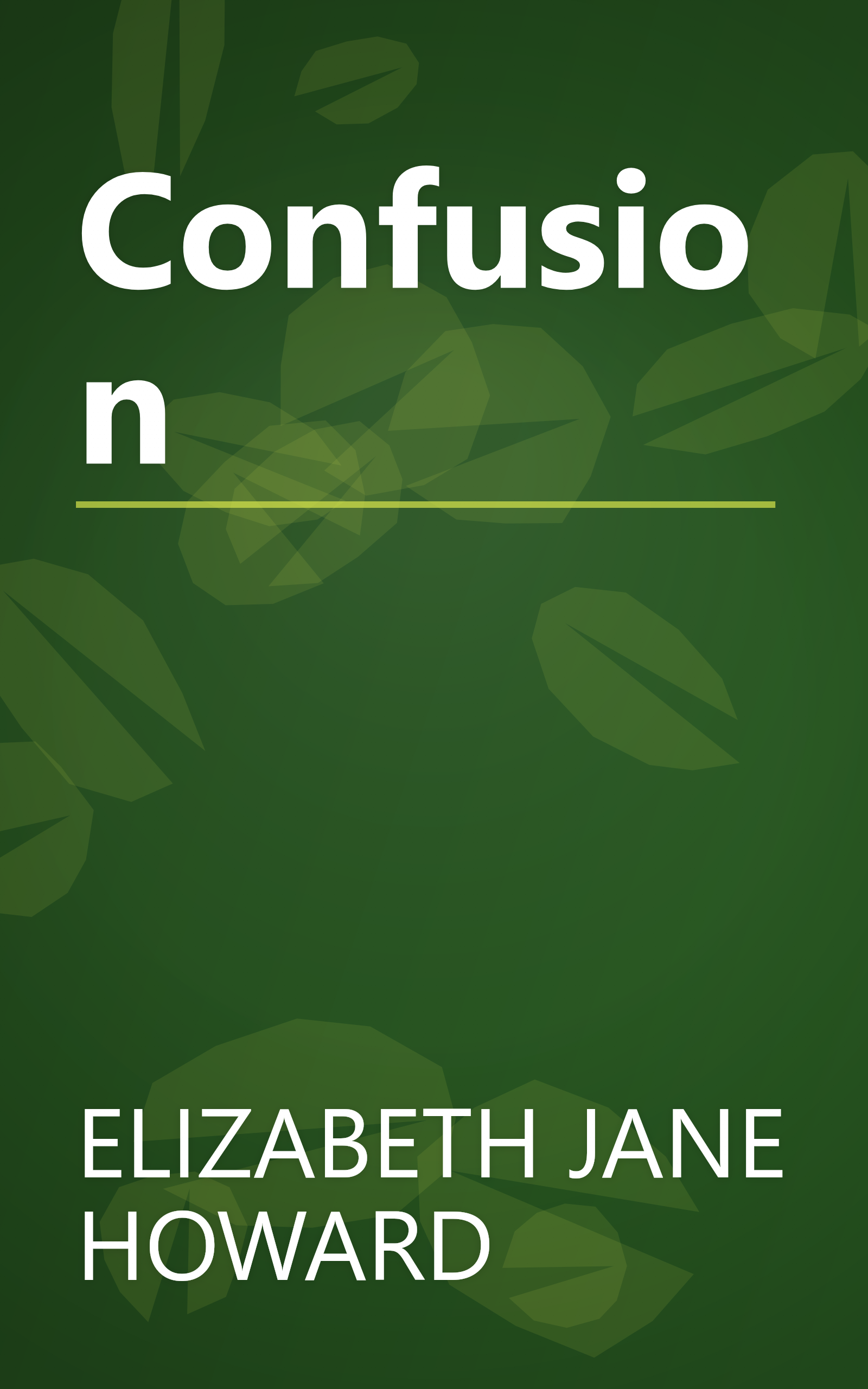 Confusion book cover