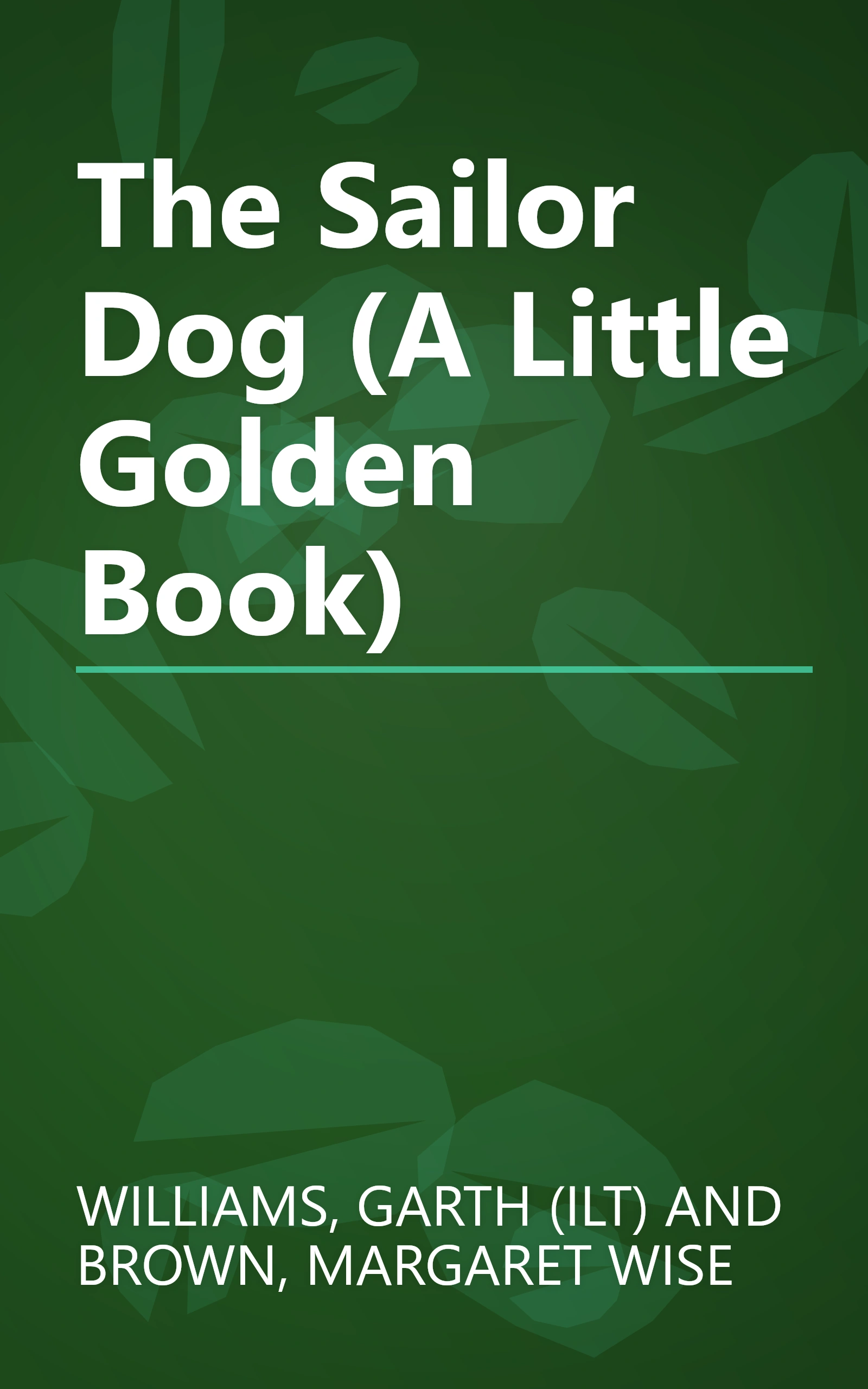 The Sailor Dog (A Little Golden Book) book cover