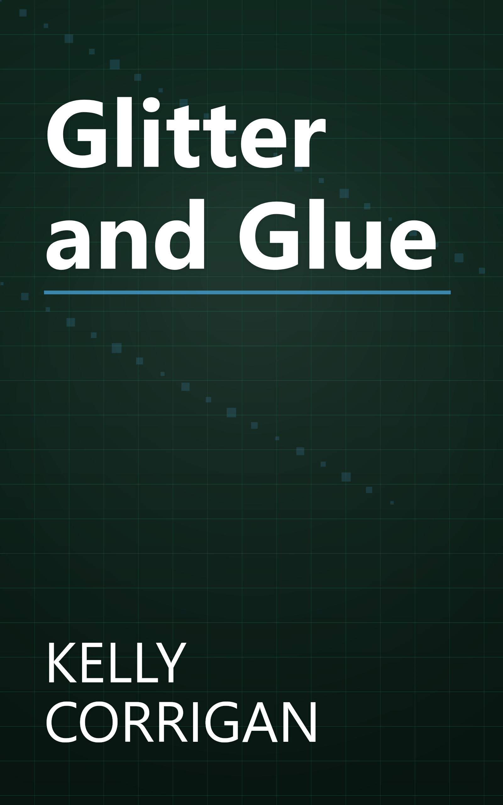 Glitter and Glue book cover