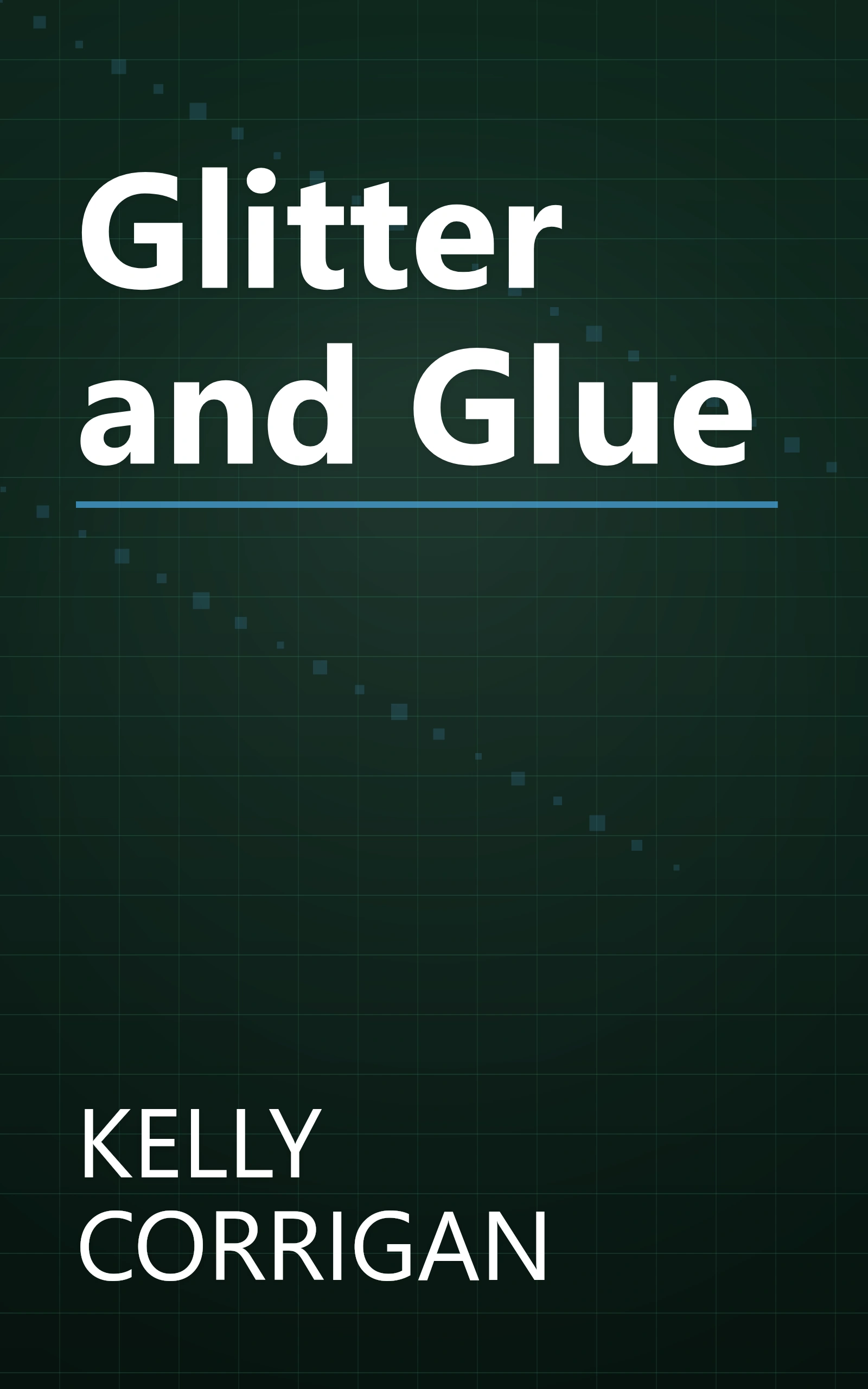 Glitter and Glue book cover