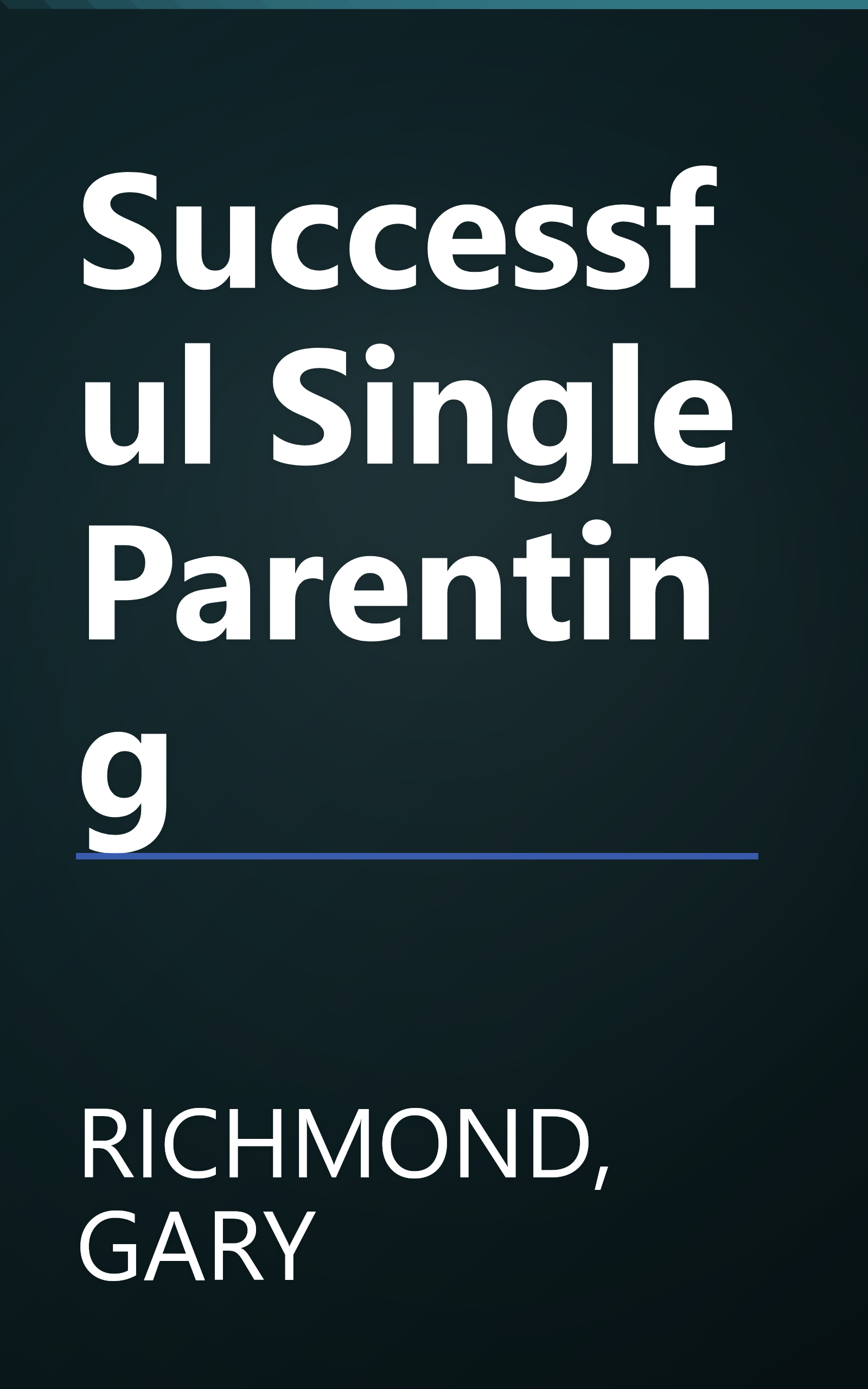 Successful Single Parenting book cover