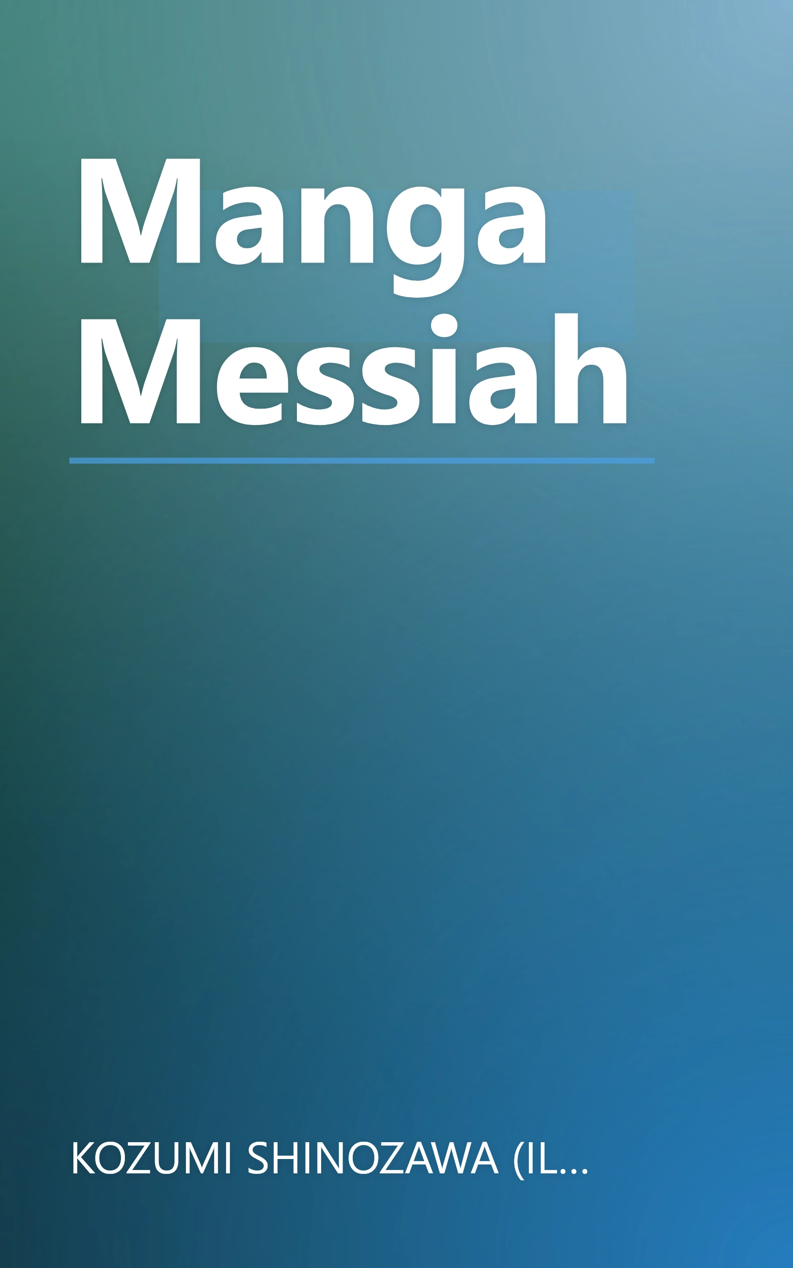Manga Messiah book cover