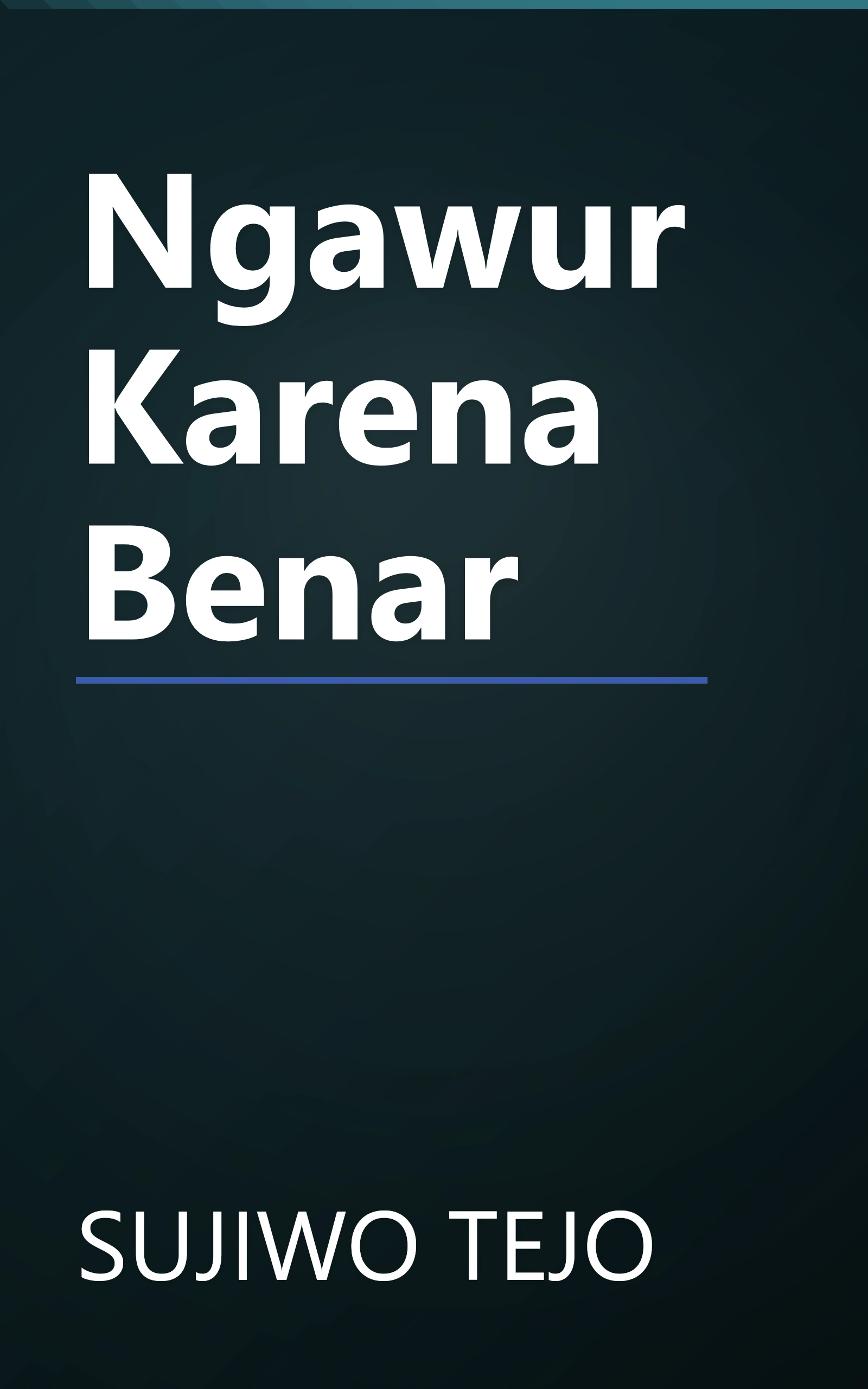 Ngawur Karena Benar book cover