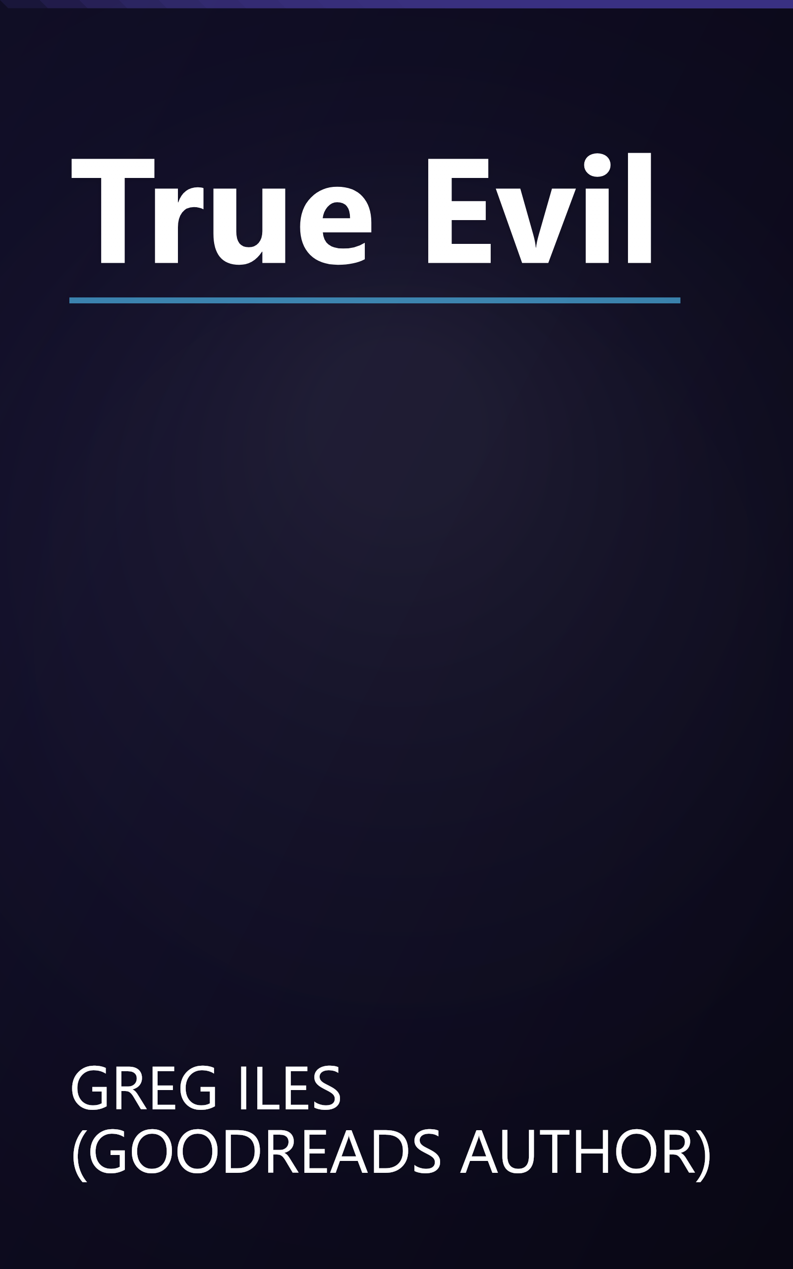 True Evil book cover