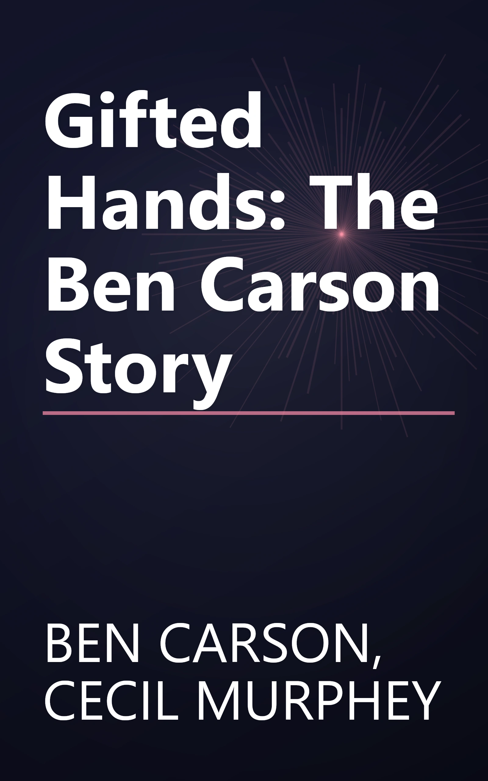 Gifted Hands: The Ben Carson Story book cover