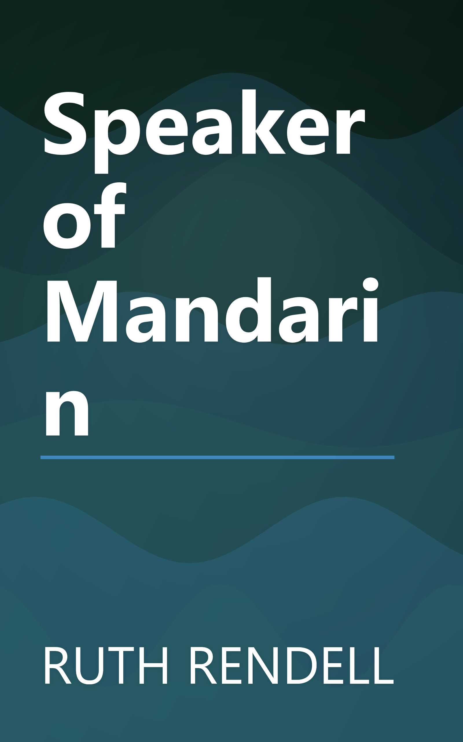 Speaker of Mandarin book cover