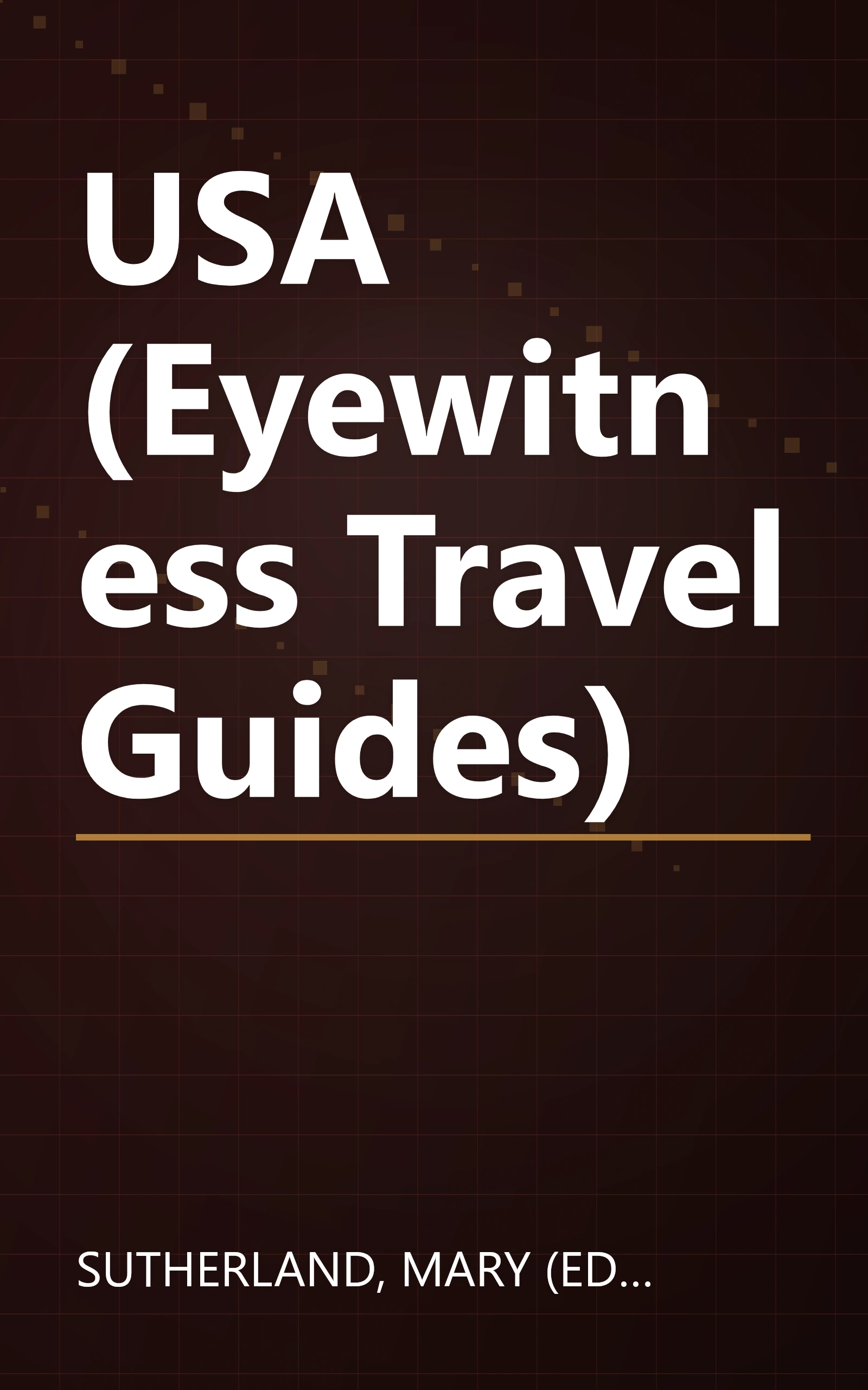 USA (Eyewitness Travel Guides) book cover