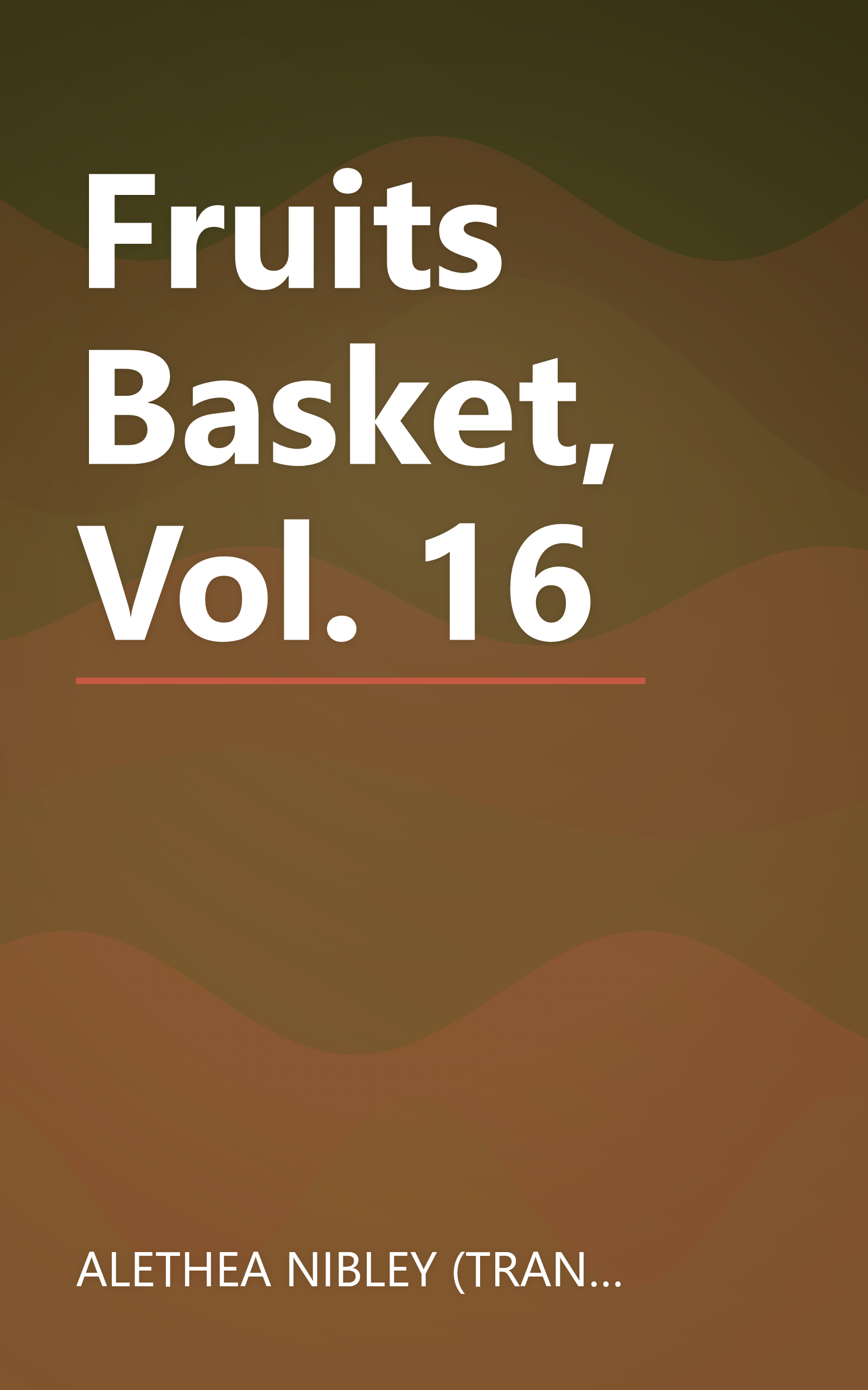 Fruits Basket, Vol. 16 book cover