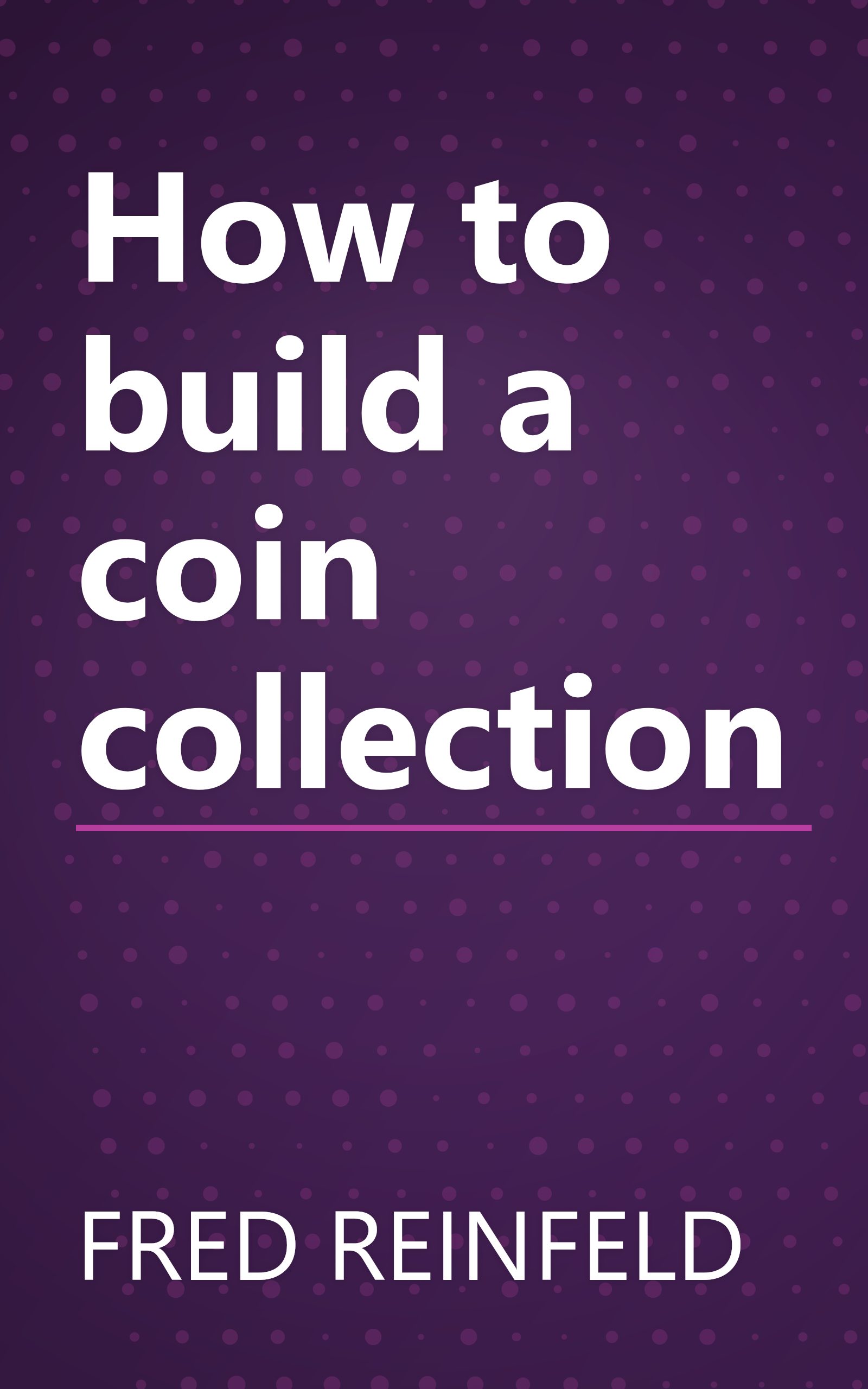 How to build a coin collection book cover