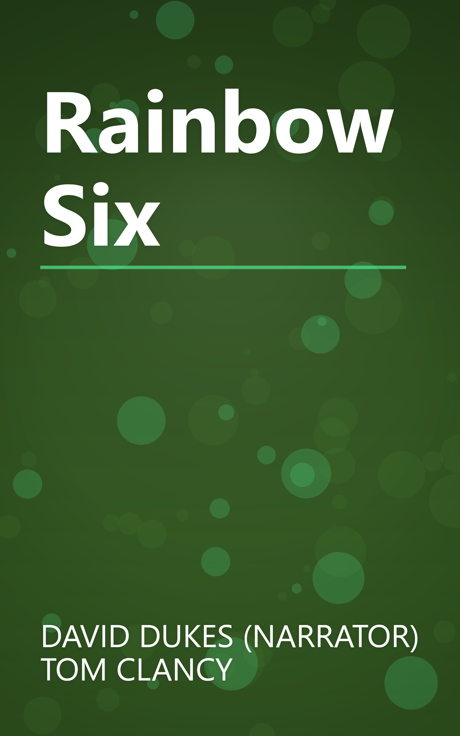Rainbow Six book cover
