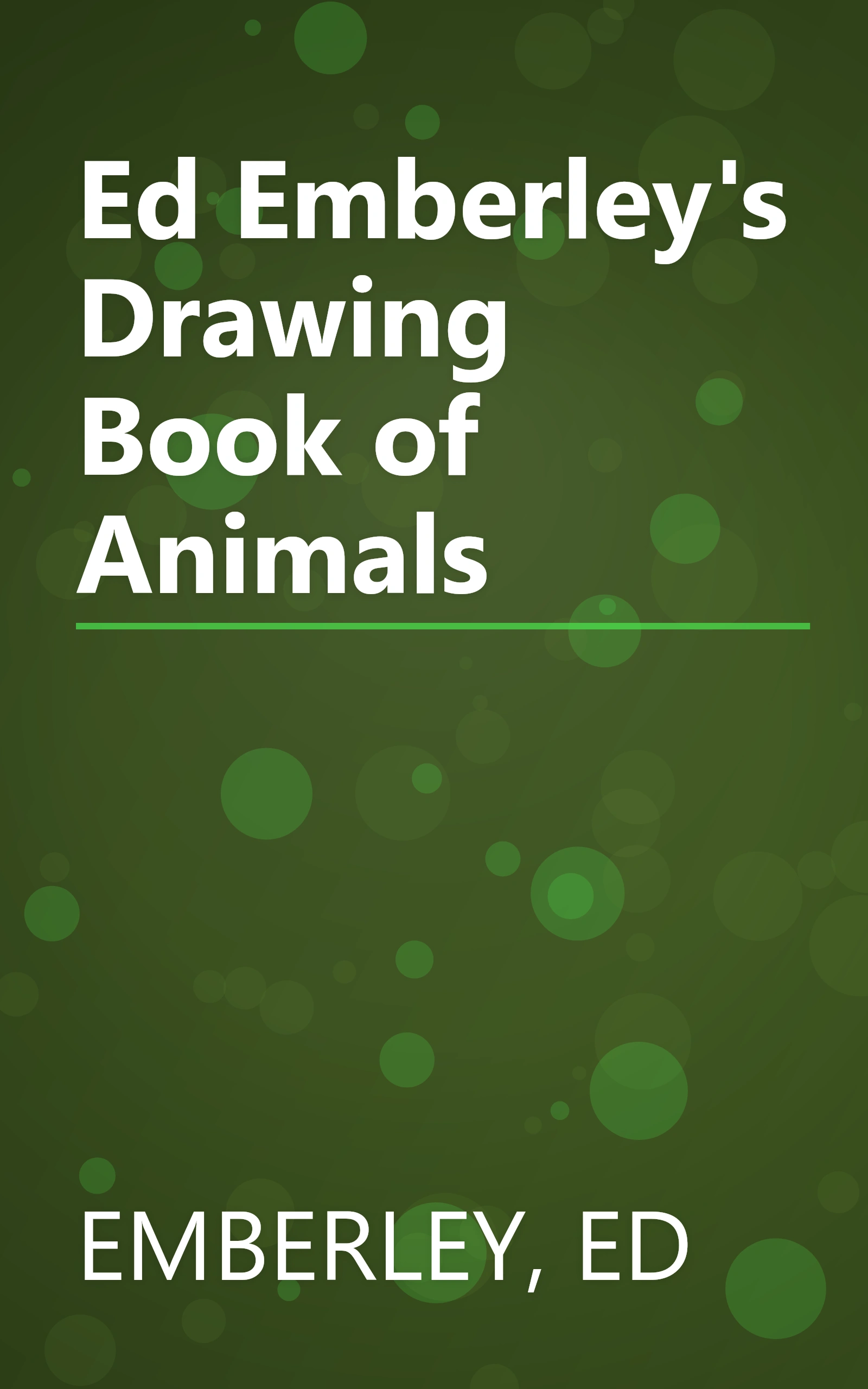 Ed Emberley's Drawing Book of Animals book cover