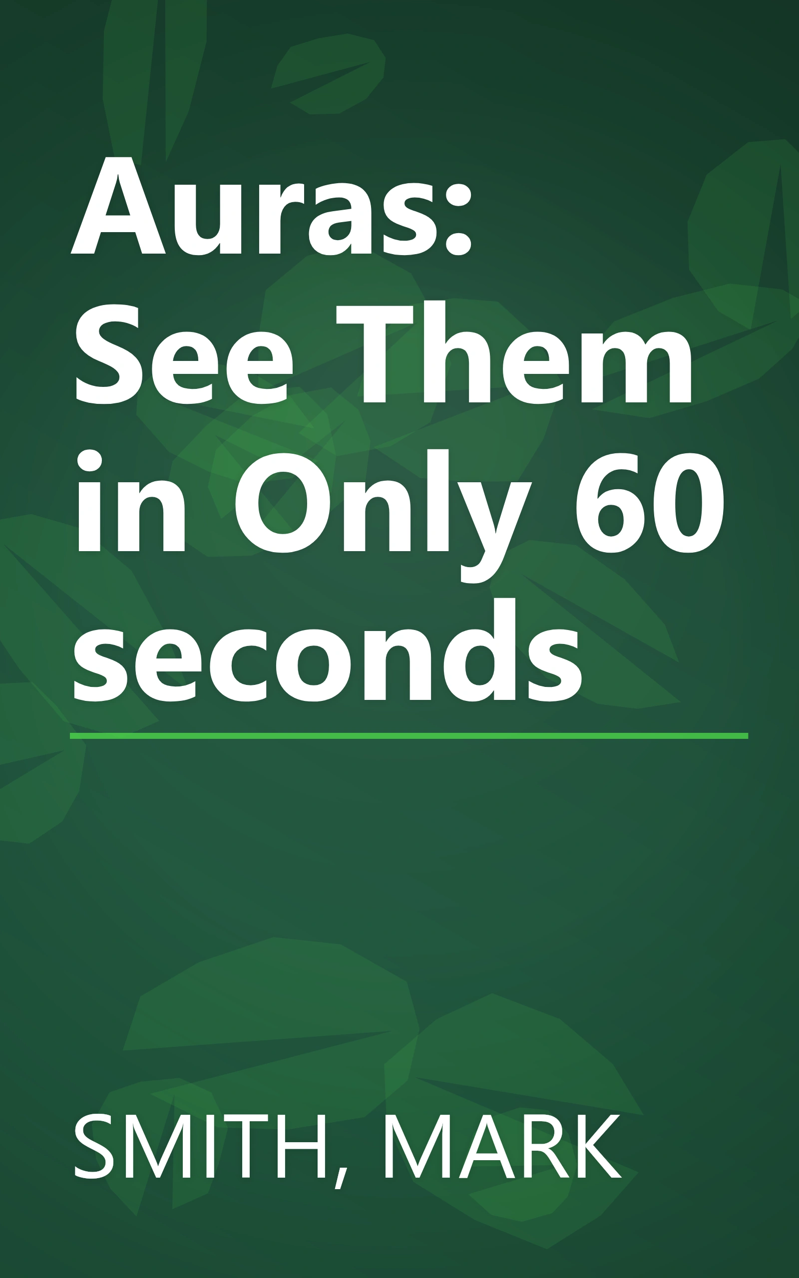 Auras: See Them in Only 60 seconds book cover