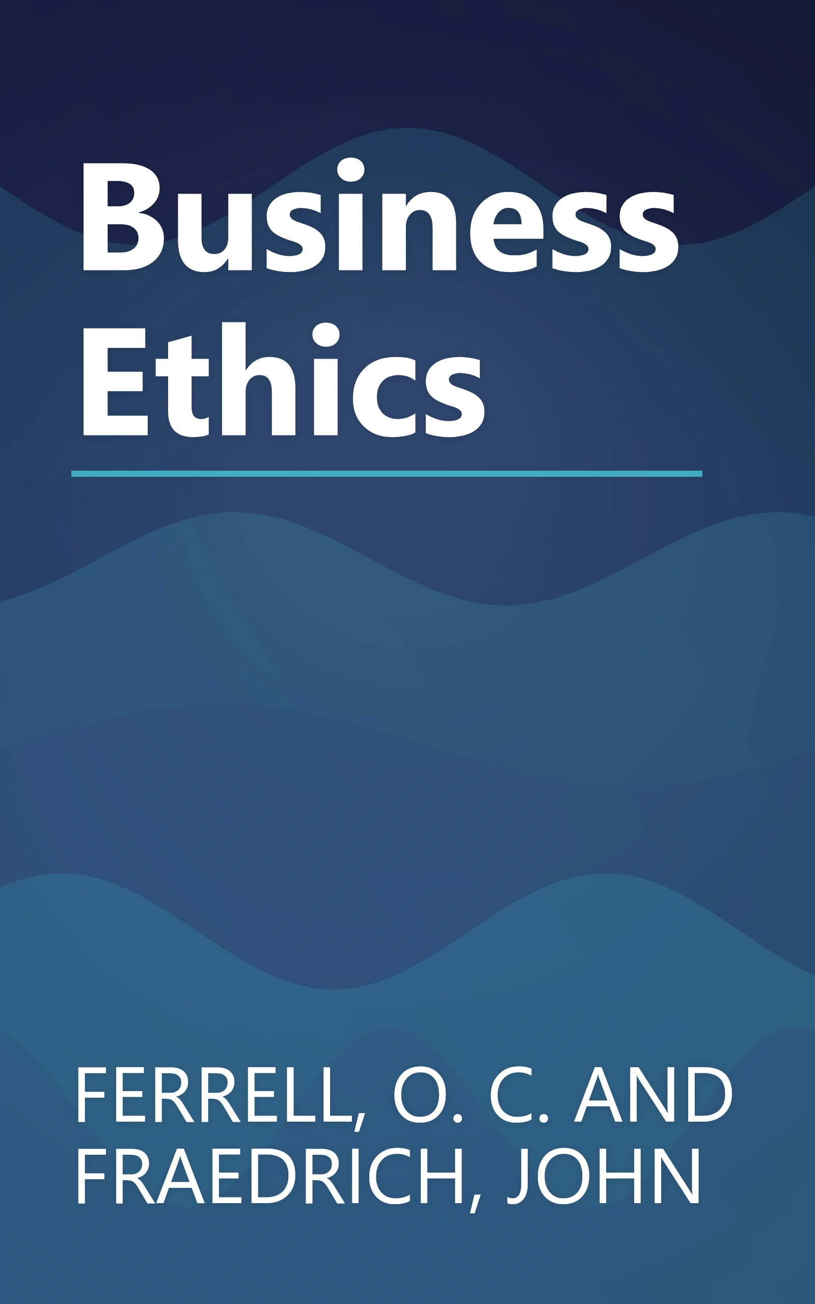 Business Ethics book cover