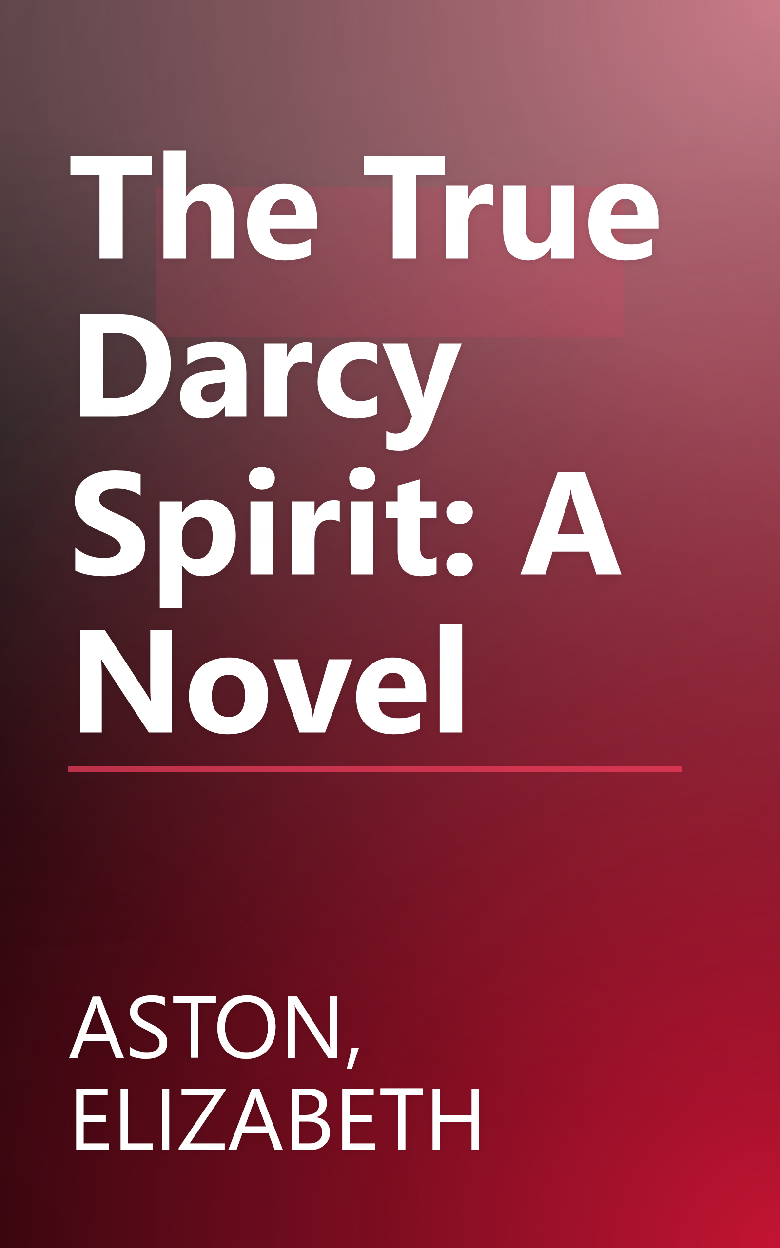 The True Darcy Spirit: A Novel book cover