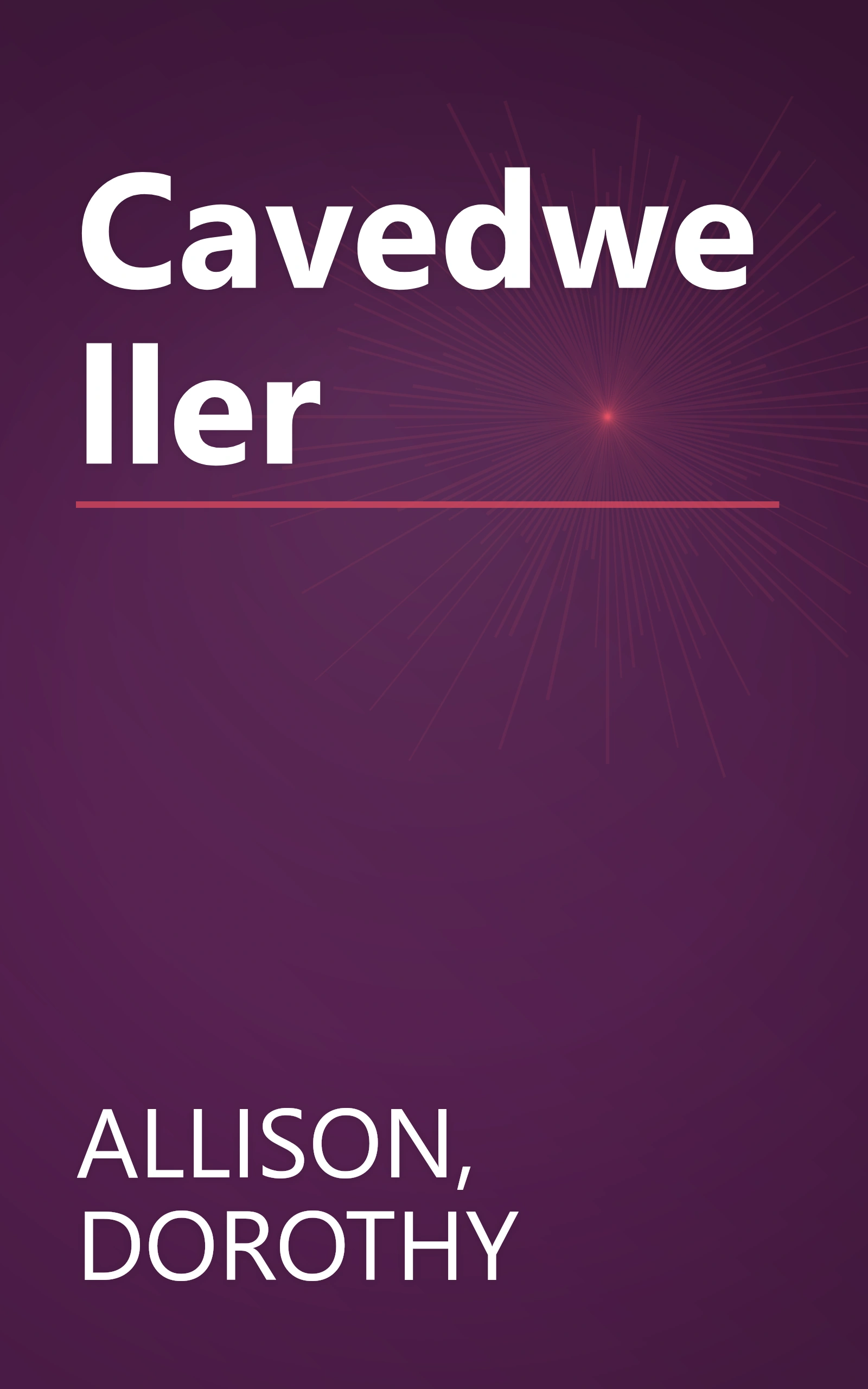 Cavedweller book cover