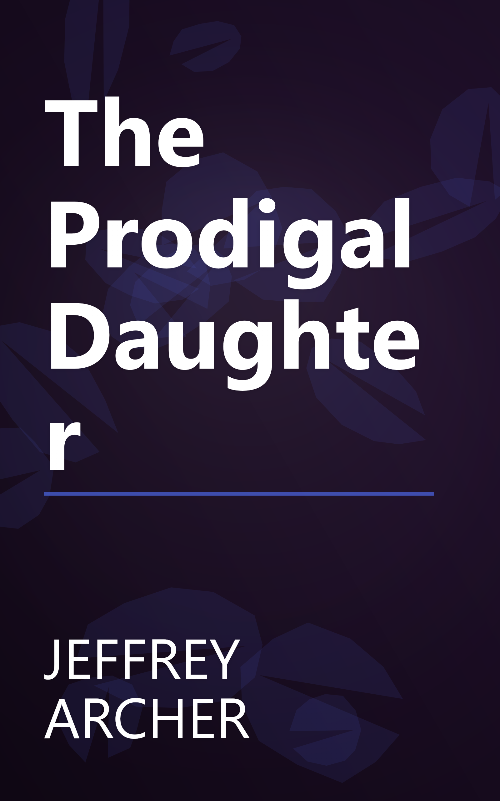 The Prodigal Daughter book cover
