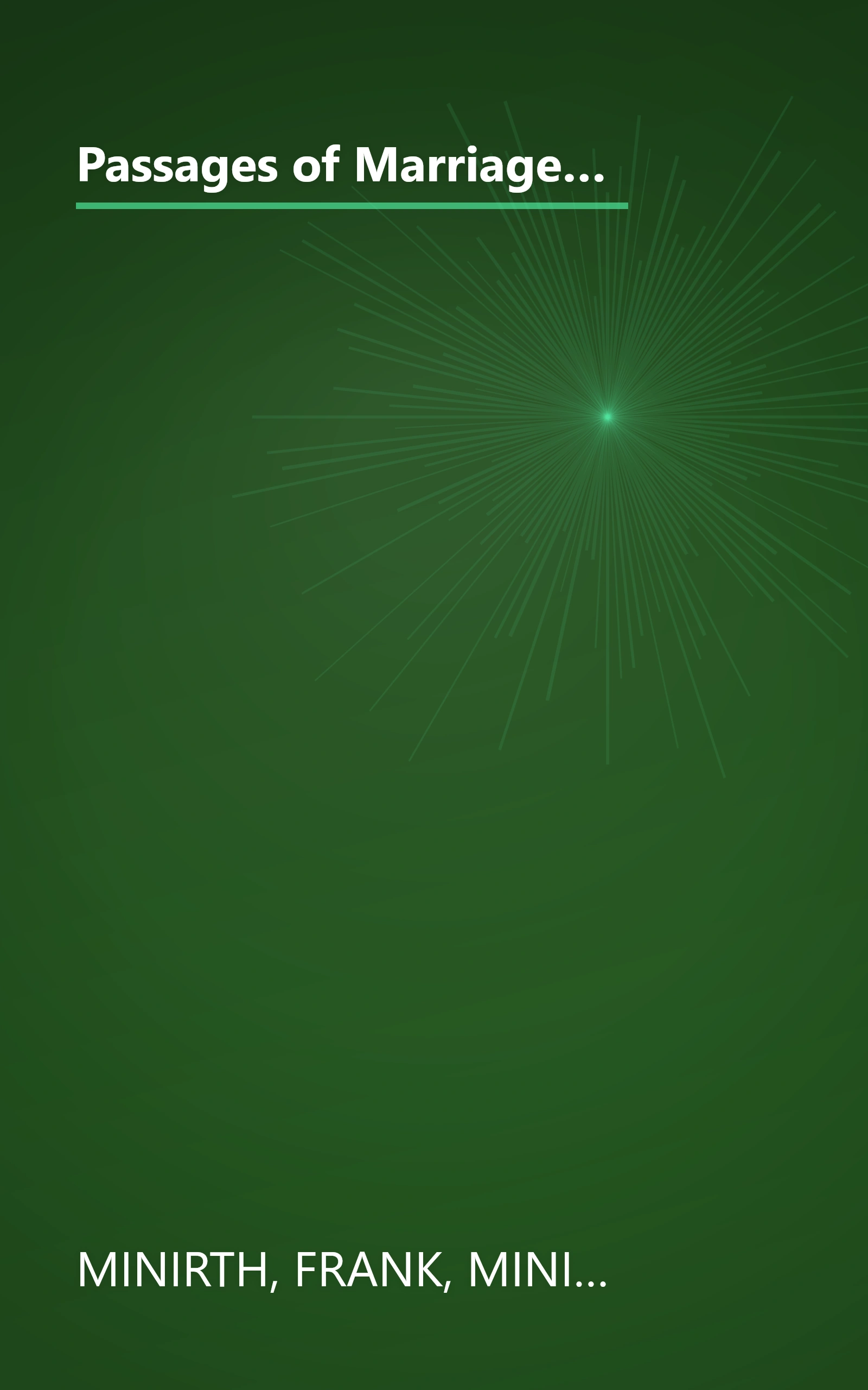 Passages of Marriage: Five Growth Stages That Will Take Your Marriage to Greater Intimacy and Fulfillment (Minirth Meier Clinic Series) book cover