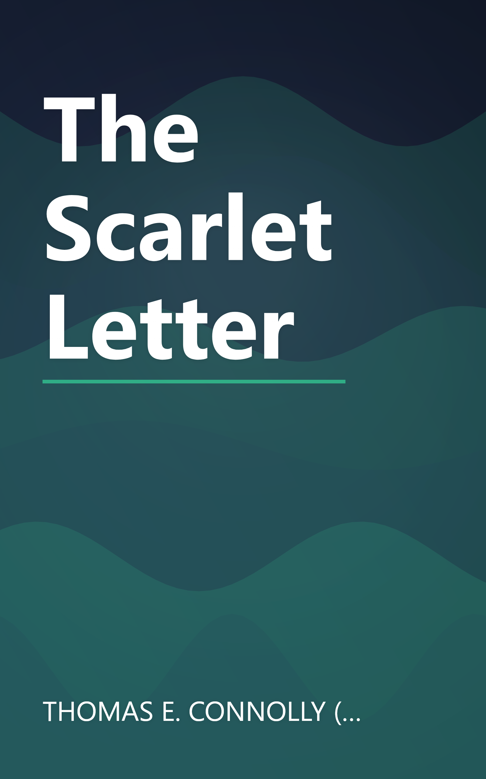 The Scarlet Letter book cover