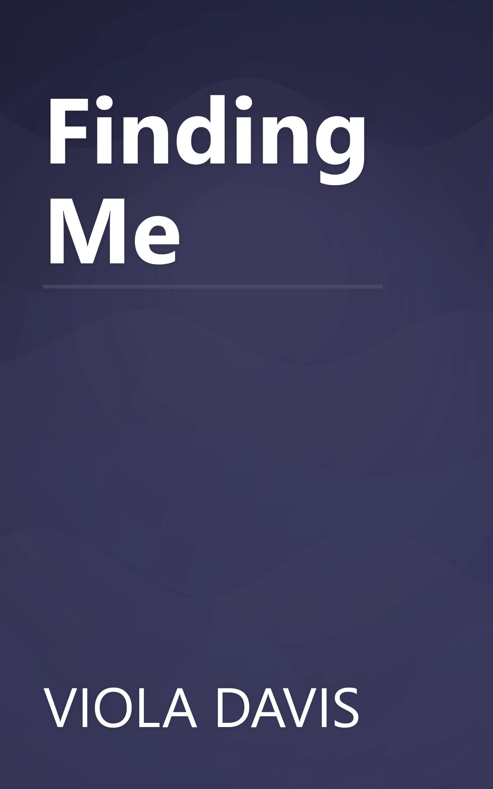 Finding Me book cover