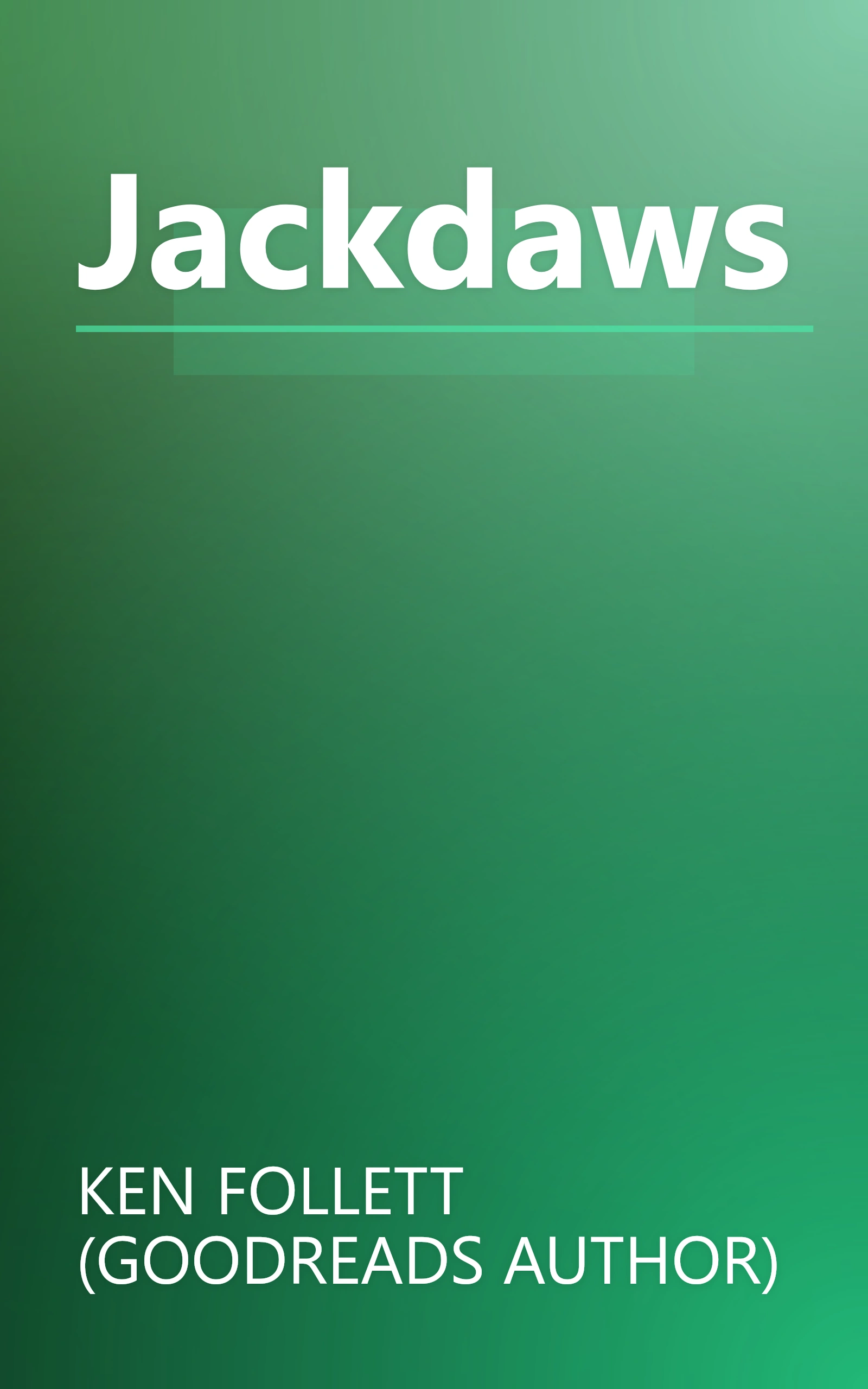 Jackdaws book cover