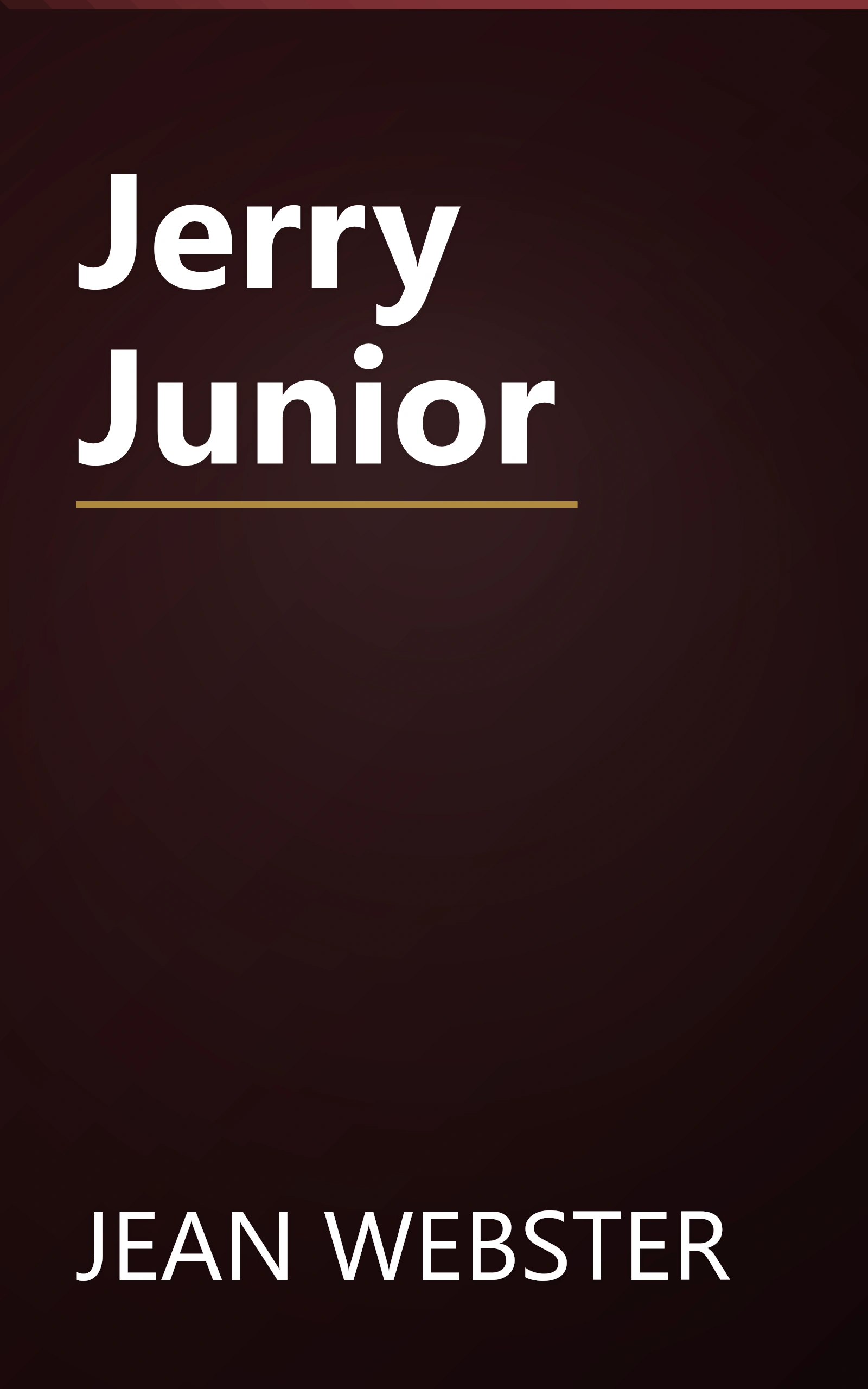 Jerry Junior book cover