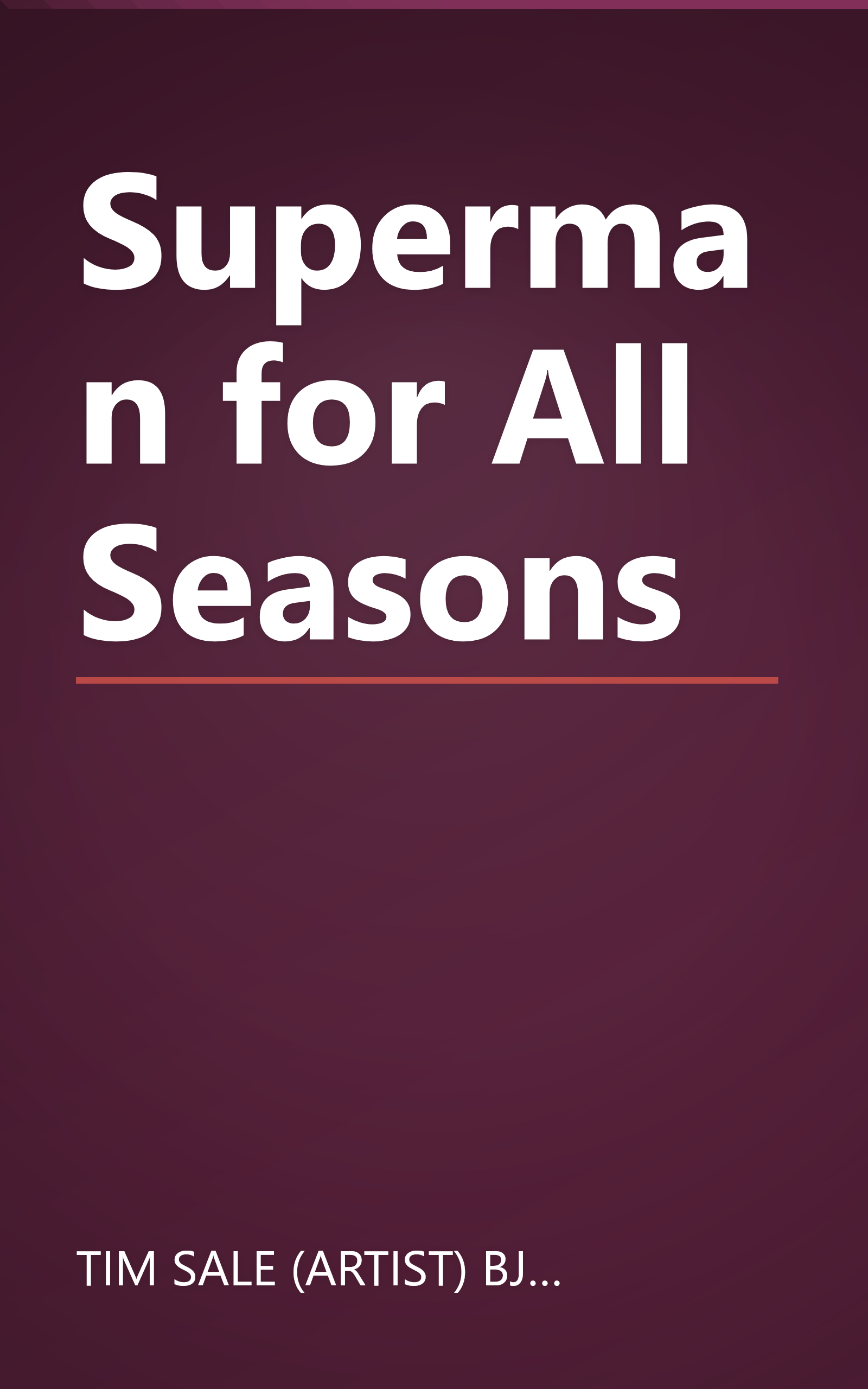 Superman for All Seasons book cover