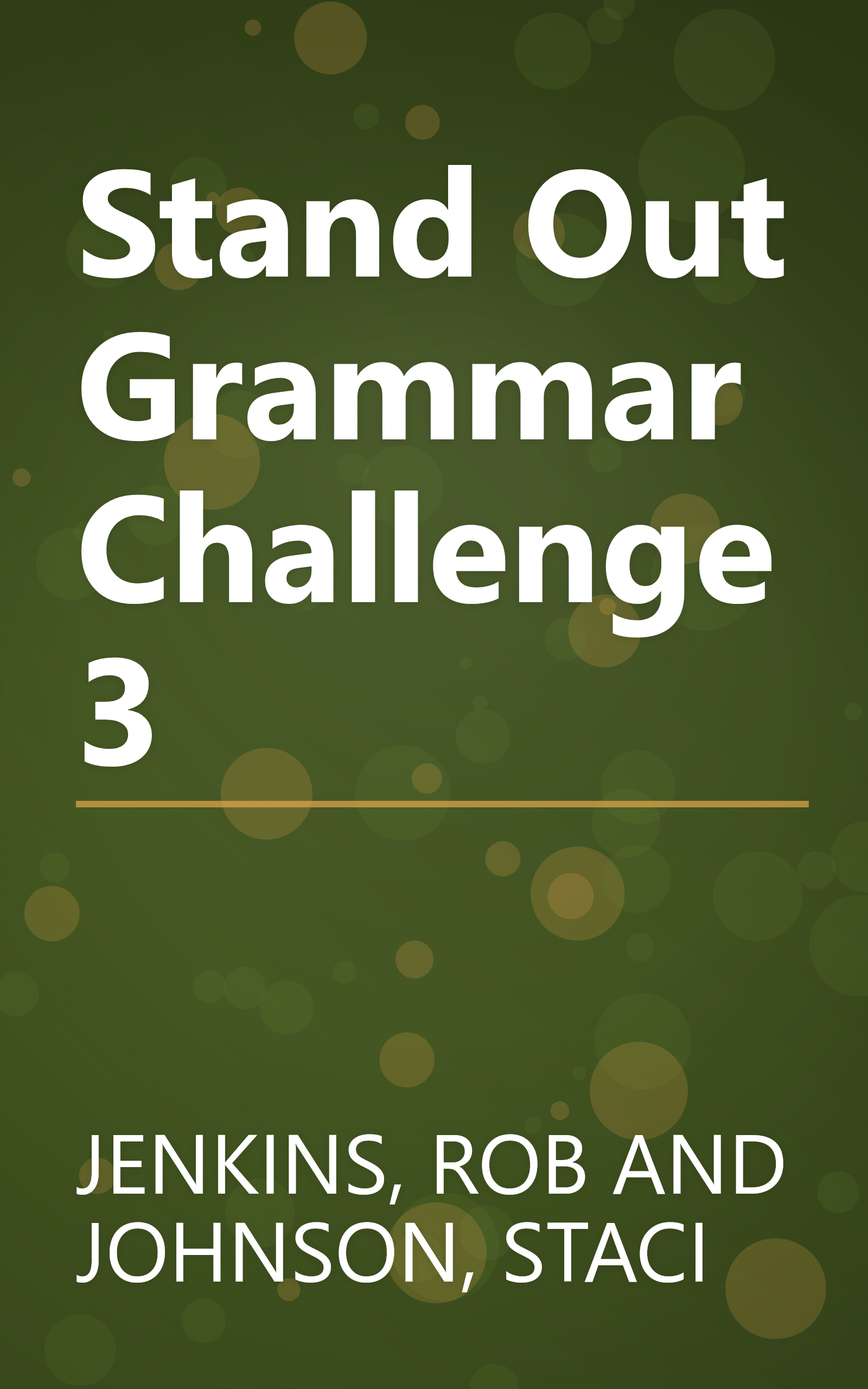 Stand Out Grammar Challenge 3 book cover